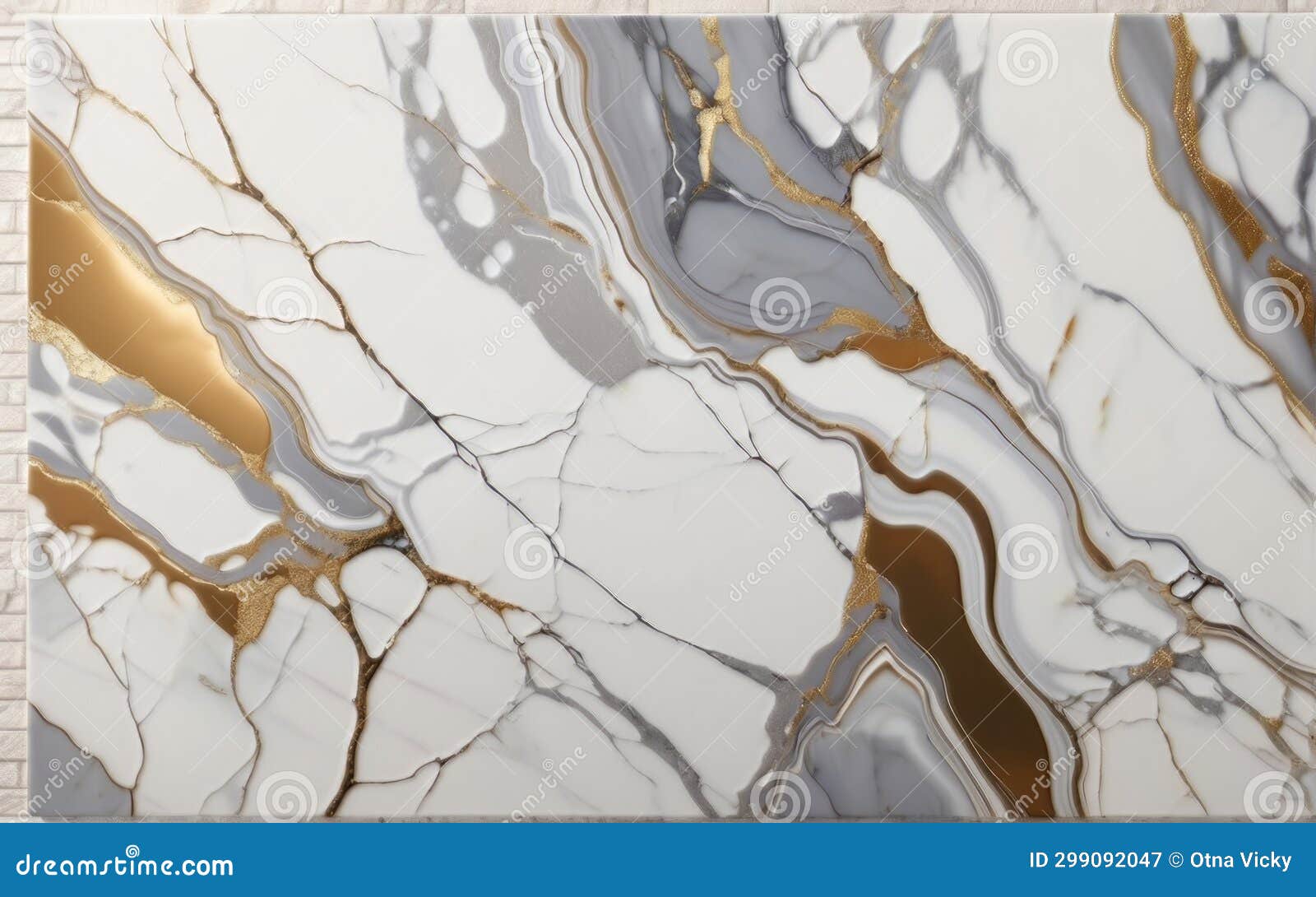 Calacatta Marble With Bold Gold Veins Royalty-Free Stock Photography ...