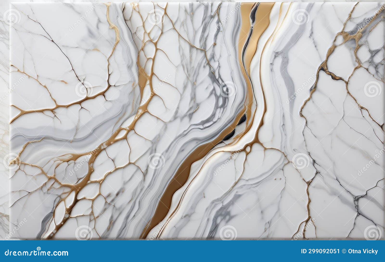 Calacatta Marble With Bold Gold Veins Stock Photo | CartoonDealer.com ...
