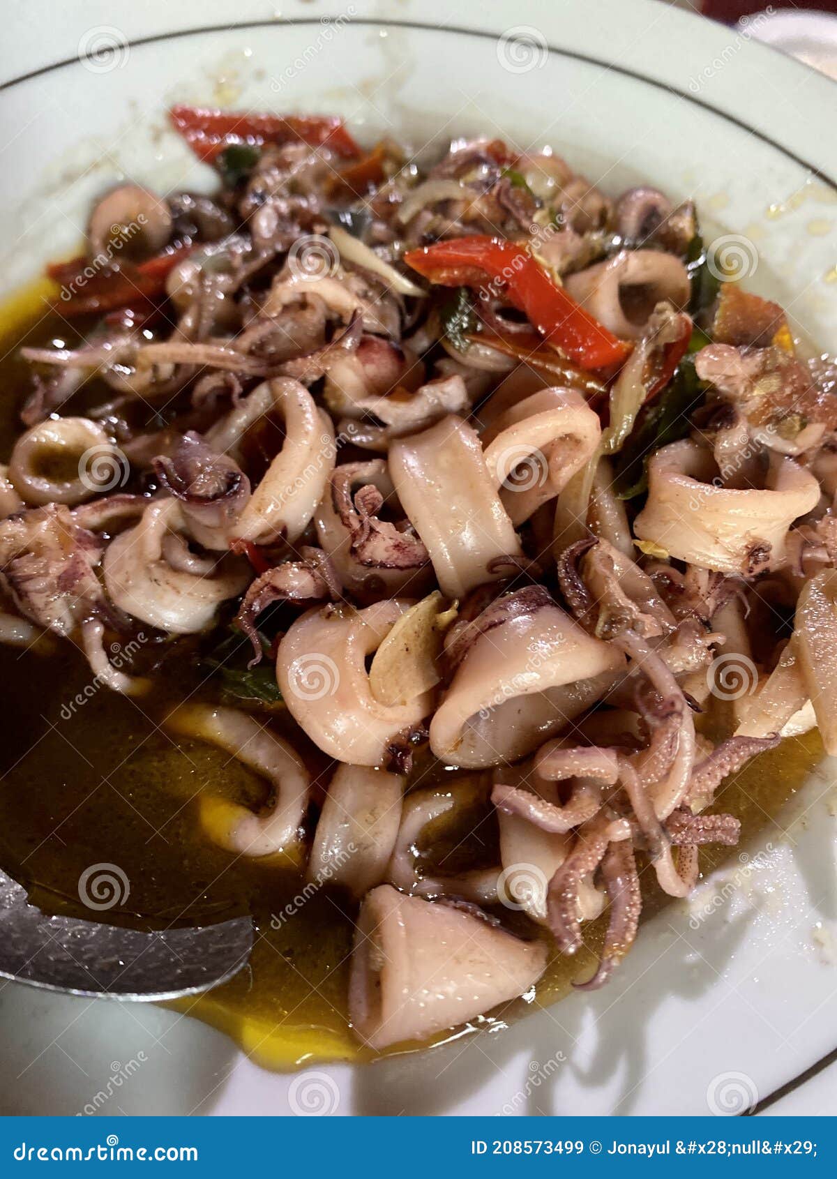 Calamar Cocido Dulce Y Amargo Imagen de archivo - Imagen de amargo ...