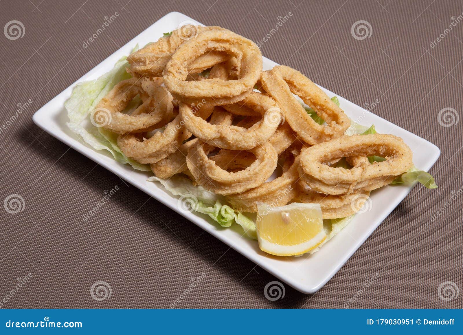 Calamares a la plancha stock image. Image of squid, grilled - 179030951