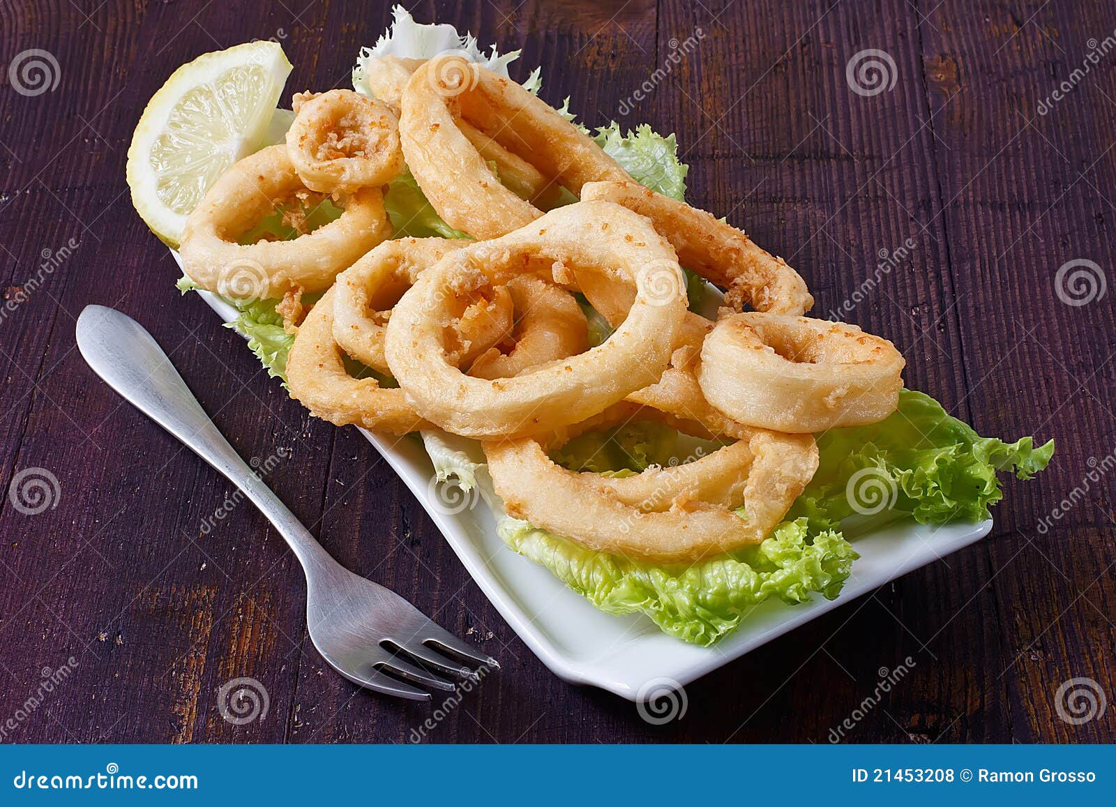 Calamari stock photo. Image of sauce, coated, meal, cooking - 21453208