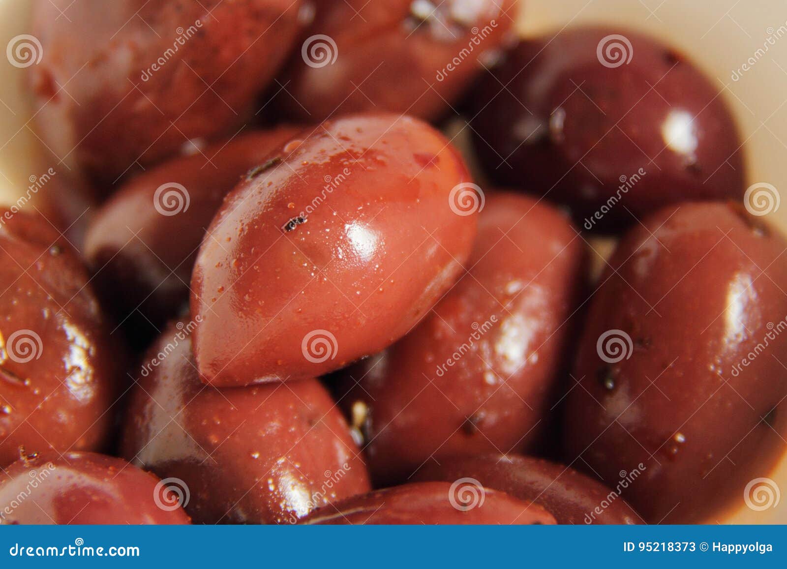 Calamata olives stock image. Image of marinated, calamata - 95218373