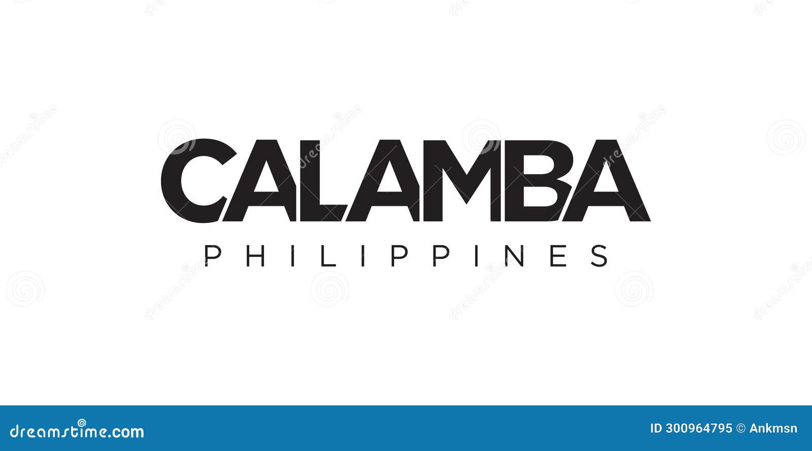 Calamba In The Philippines Emblem. The Design Features A Geometric ...