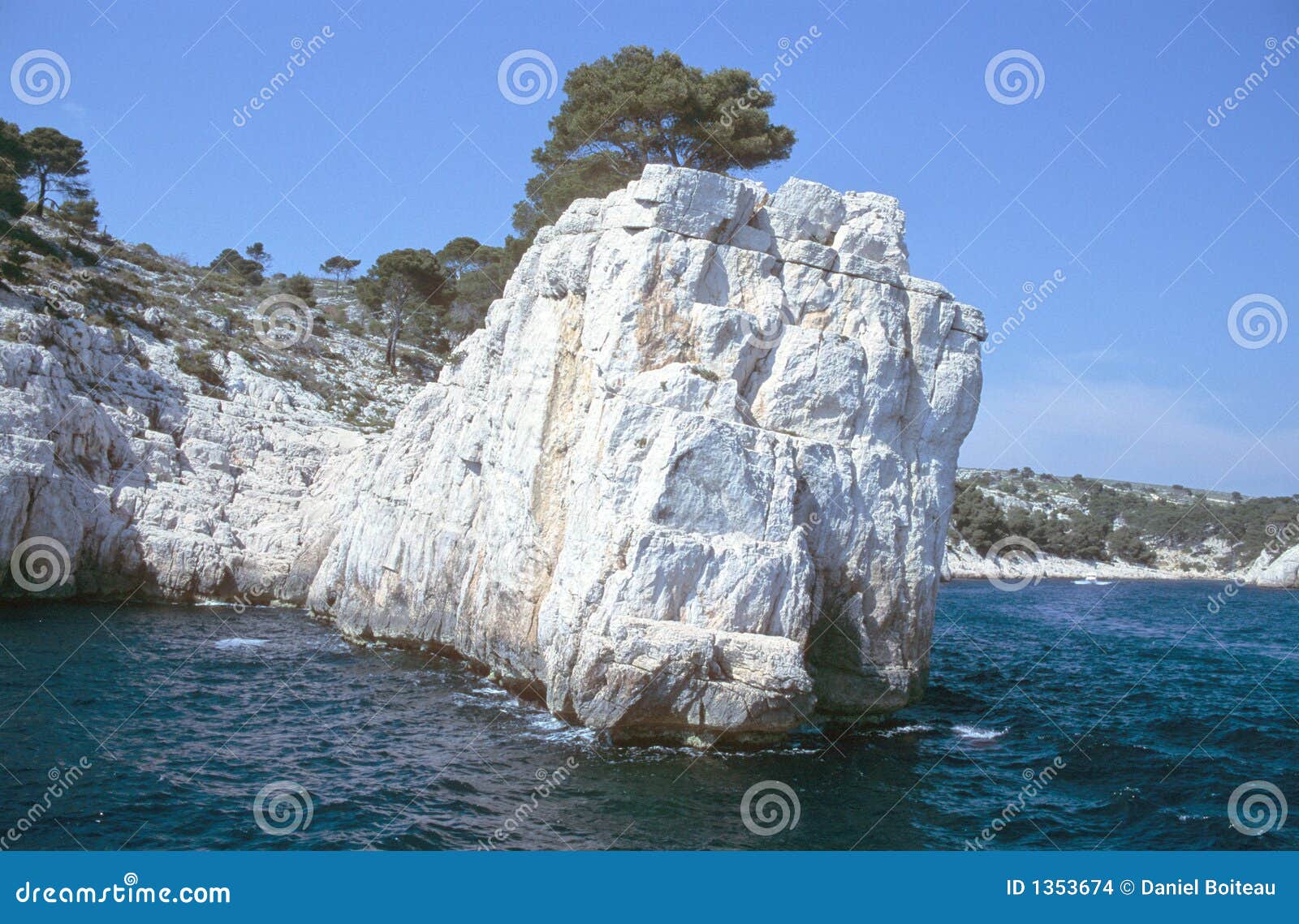 Calanques stock photo. Image of coast, ocean, travel, landscape - 1353674