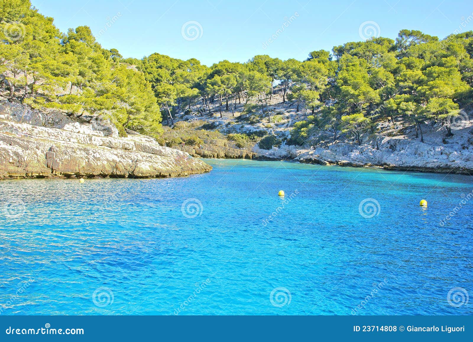 Calanques, Cassis, France stock photo. Image of nature - 23714808