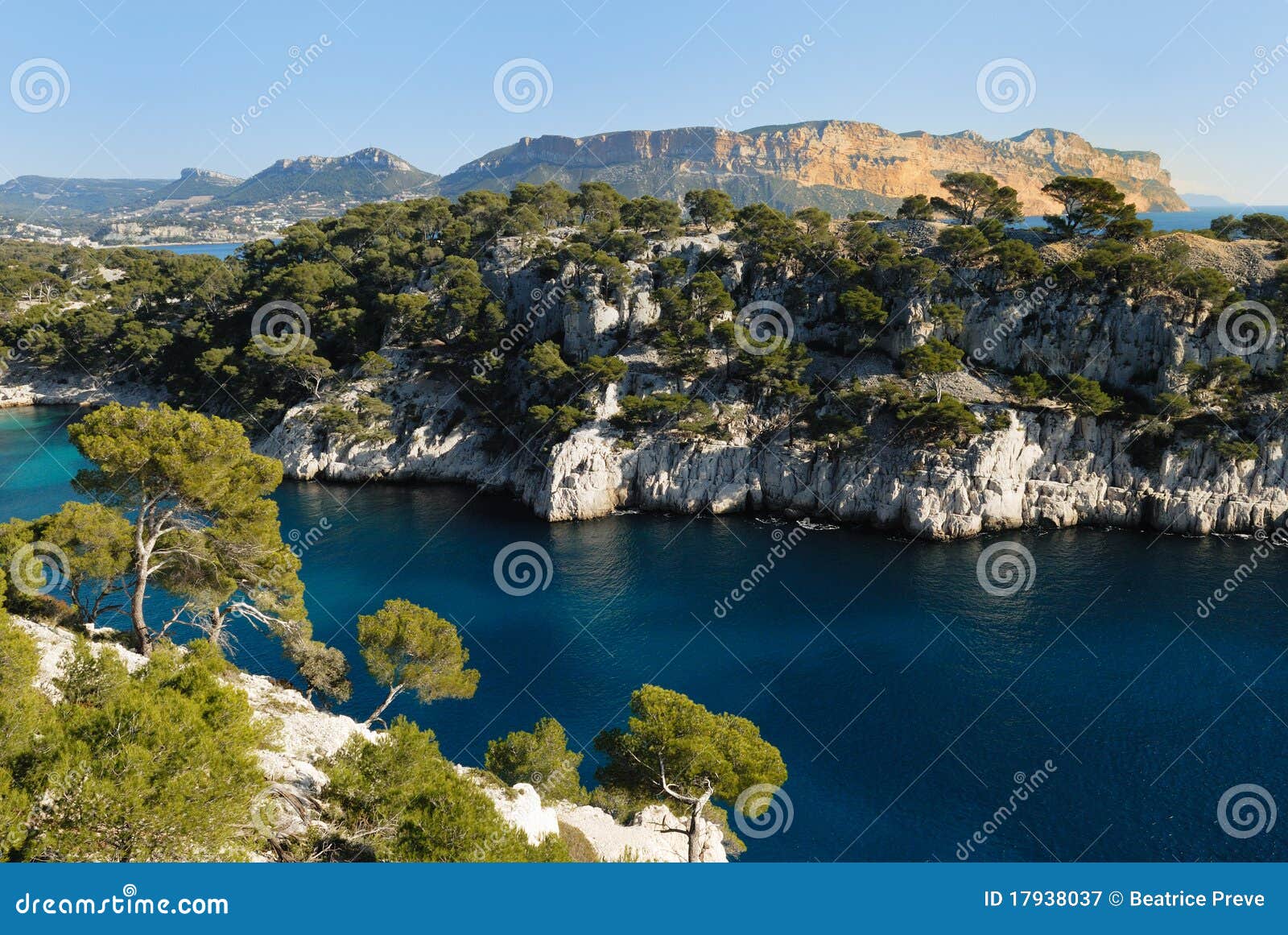 Calanques De Cassis, Francia Imagen de archivo - Imagen de fondo ...