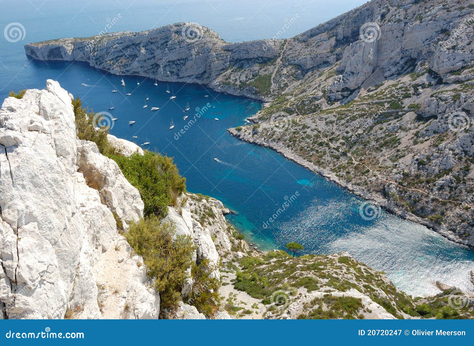 Calanques De Luminy, Marseille Stock Image - Image of view, reserve ...