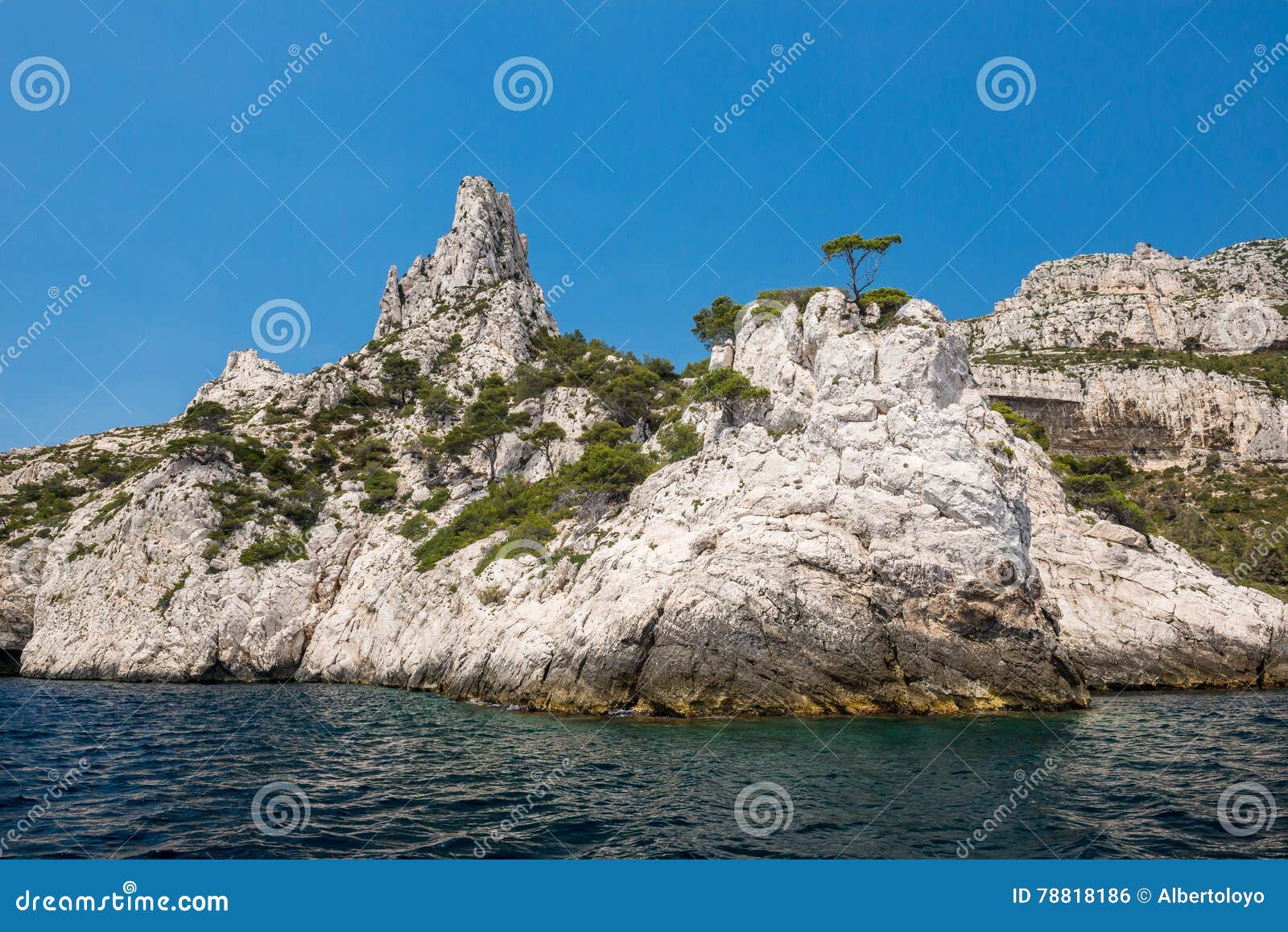 Calanques National Park, France Stock Photo - Image of ocean, fjords ...