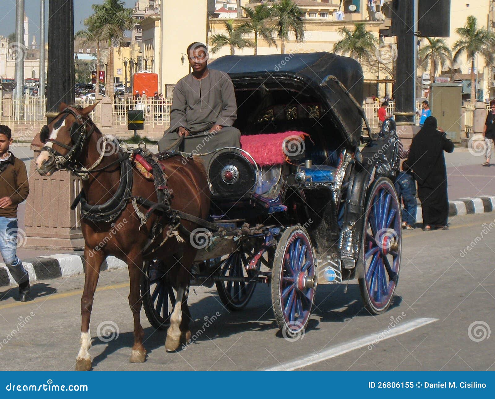 Calash Driver. Luxor. Egypt Editorial Image - Image of children, africa ...