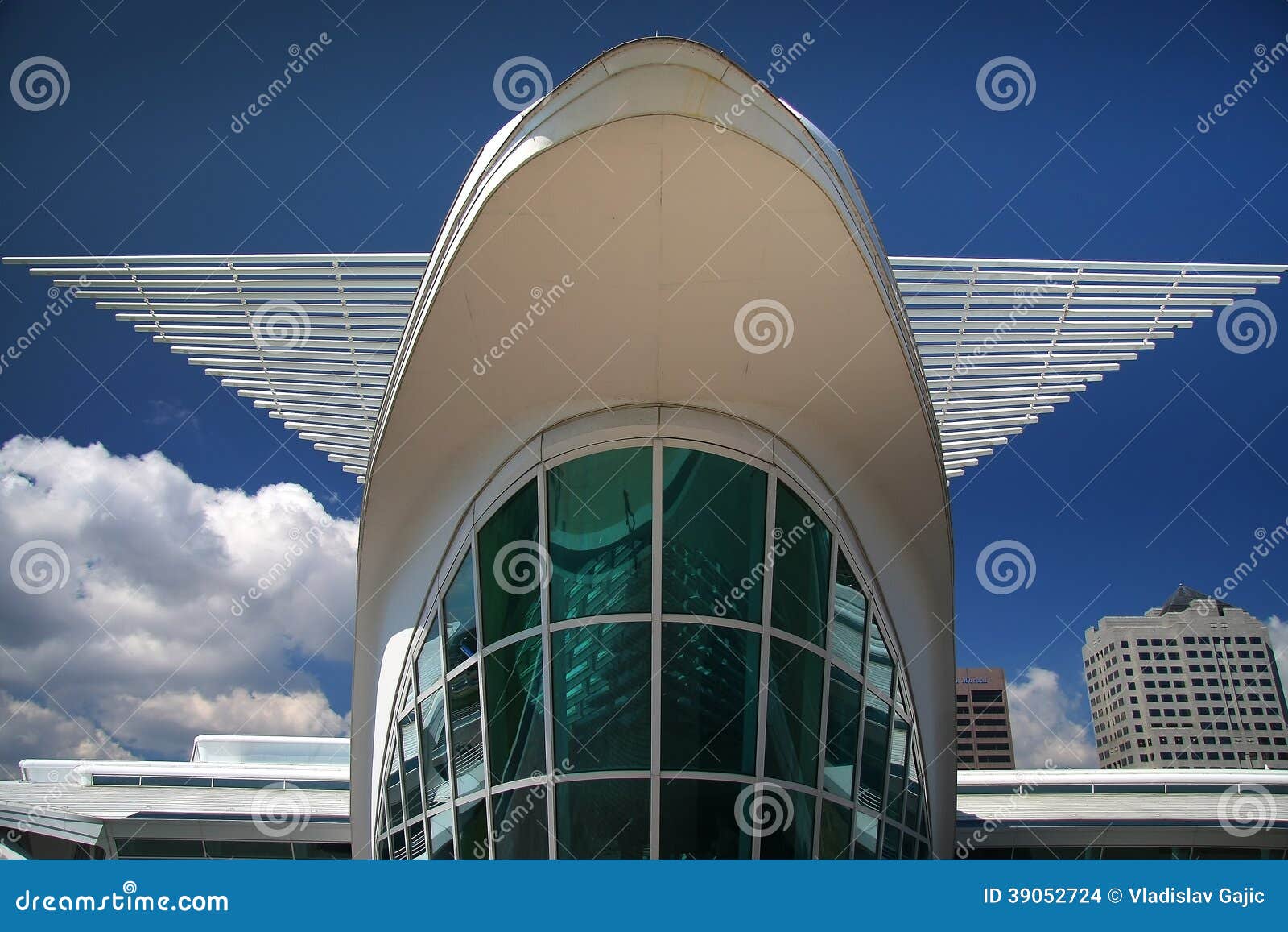 Calatrava de Milwaukee imagen de archivo editorial. Imagen de blanco ...