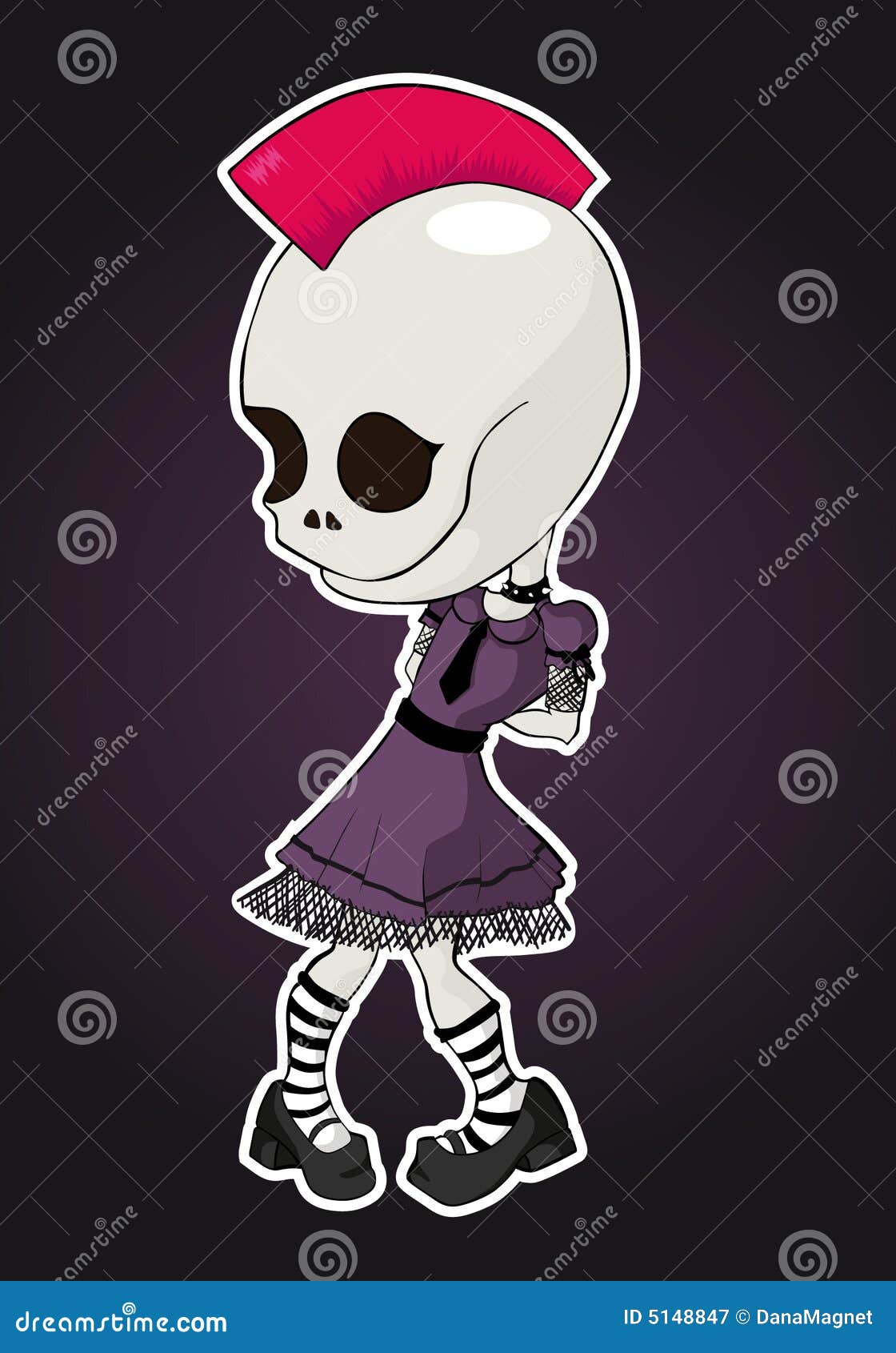 Emo Gothic Stock Illustrations – 753 Emo Gothic Stock Illustrations ...