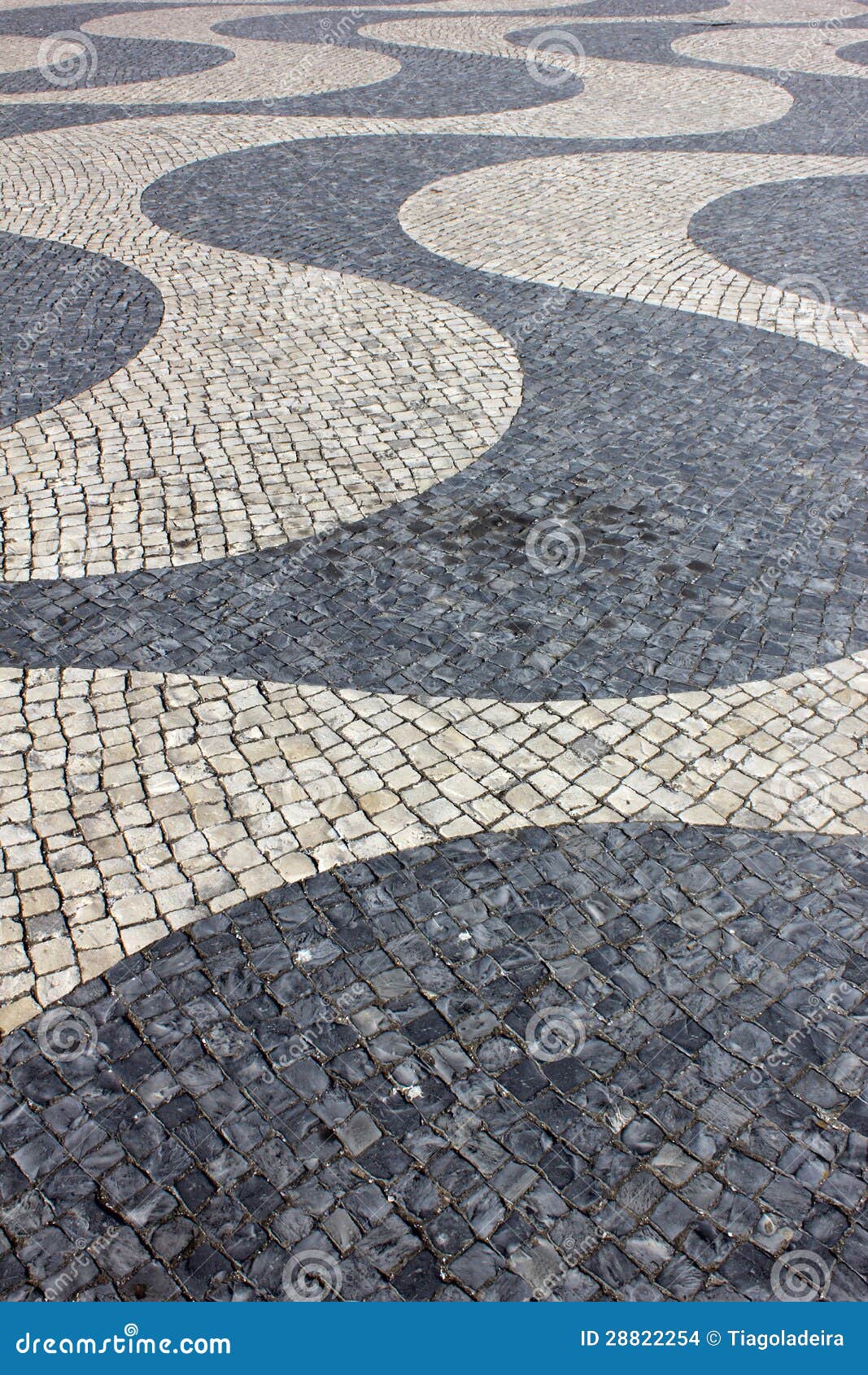 Calcada Portuguesa, Portuguese Pavement Stock Photo - Image of crushed ...
