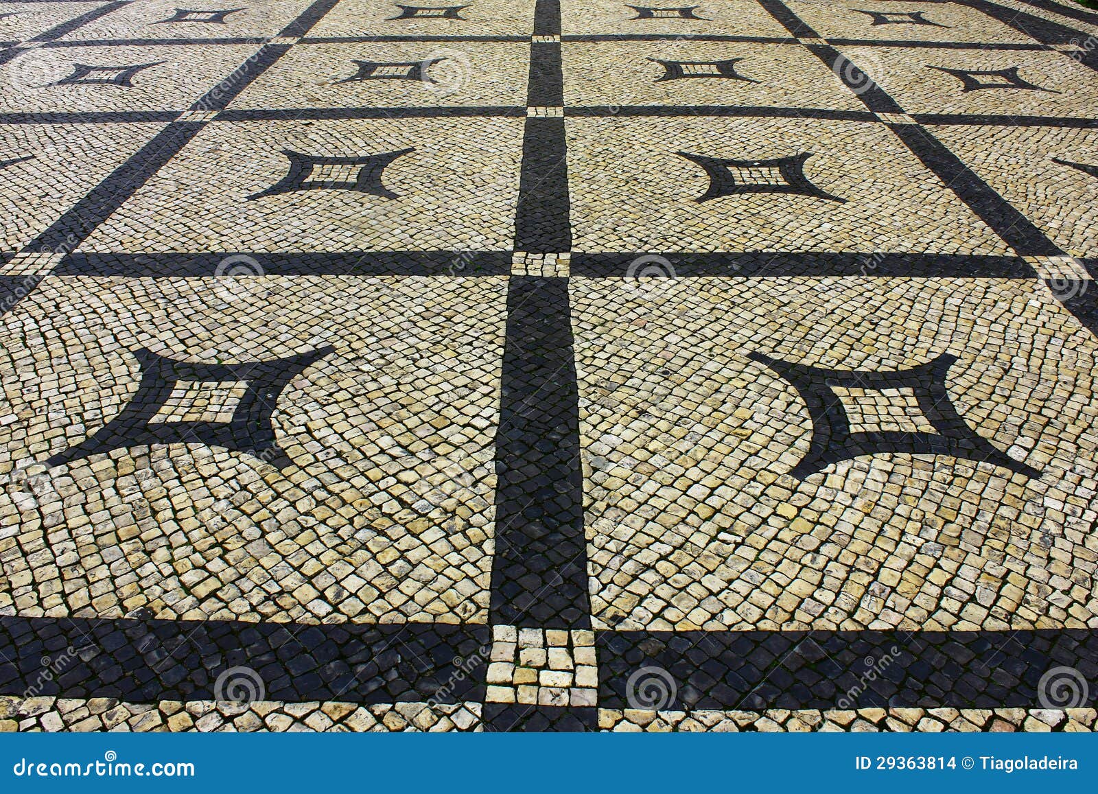 Calcada Portuguesa, Portuguese Pavement Stock Photo - Image of handmade ...