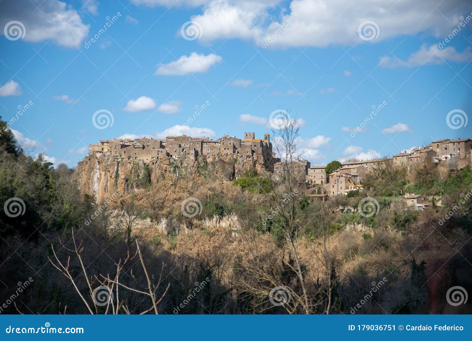 CALCATA VECCHIA MONTE GELATO ROME Stock Image - Image of gargano ...