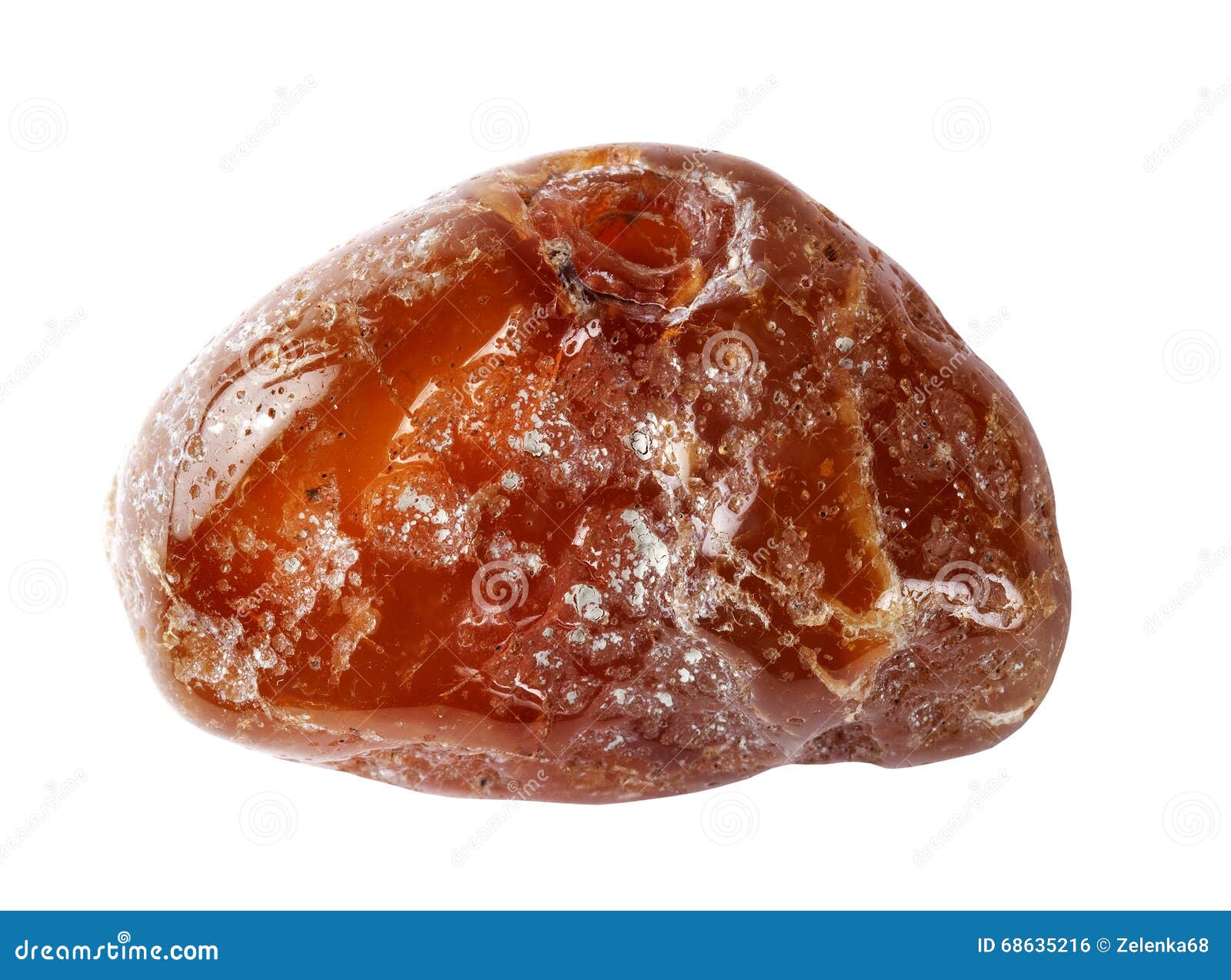 Calcedônia Em Um Fundo Branco Foto de Stock - Imagem de transparente ...