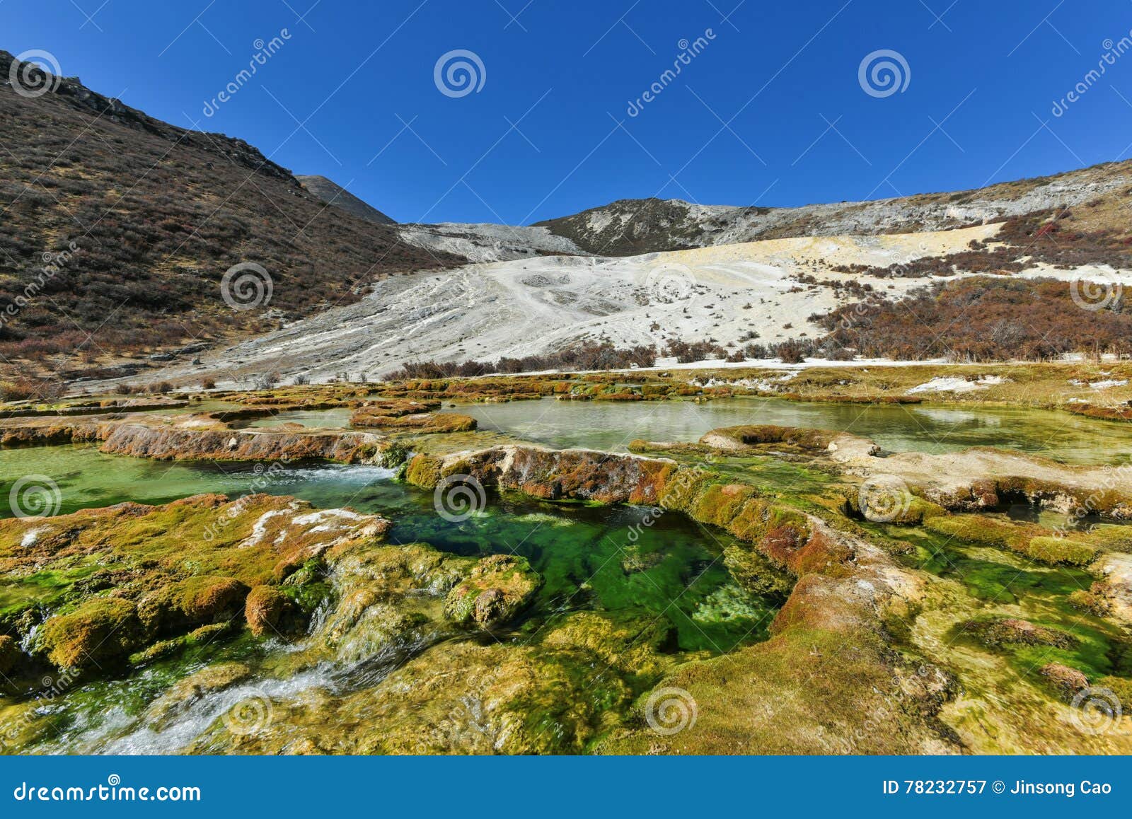 Calcify Landforms In Gongga Range Stock Image | CartoonDealer.com #78232783