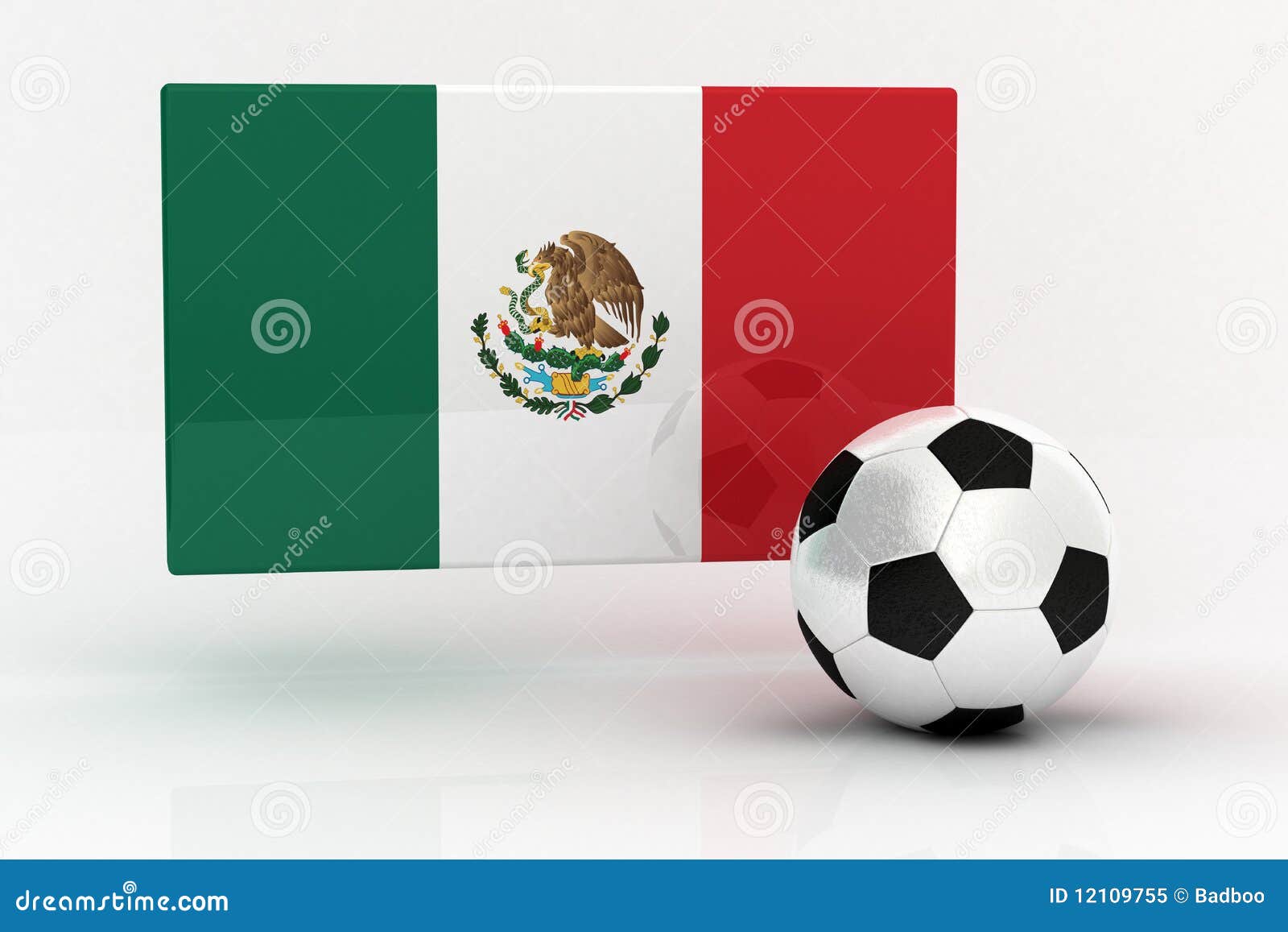 Calcio del Messico illustrazione di stock. Illustrazione di piede ...