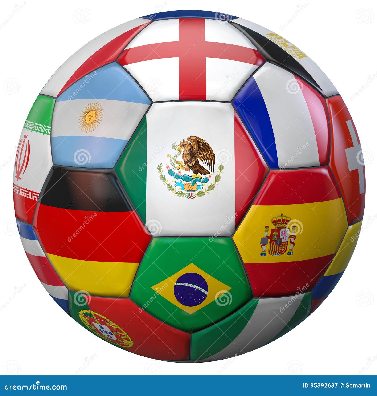 Calcio Messico del mondo illustrazione di stock. Illustrazione di ...