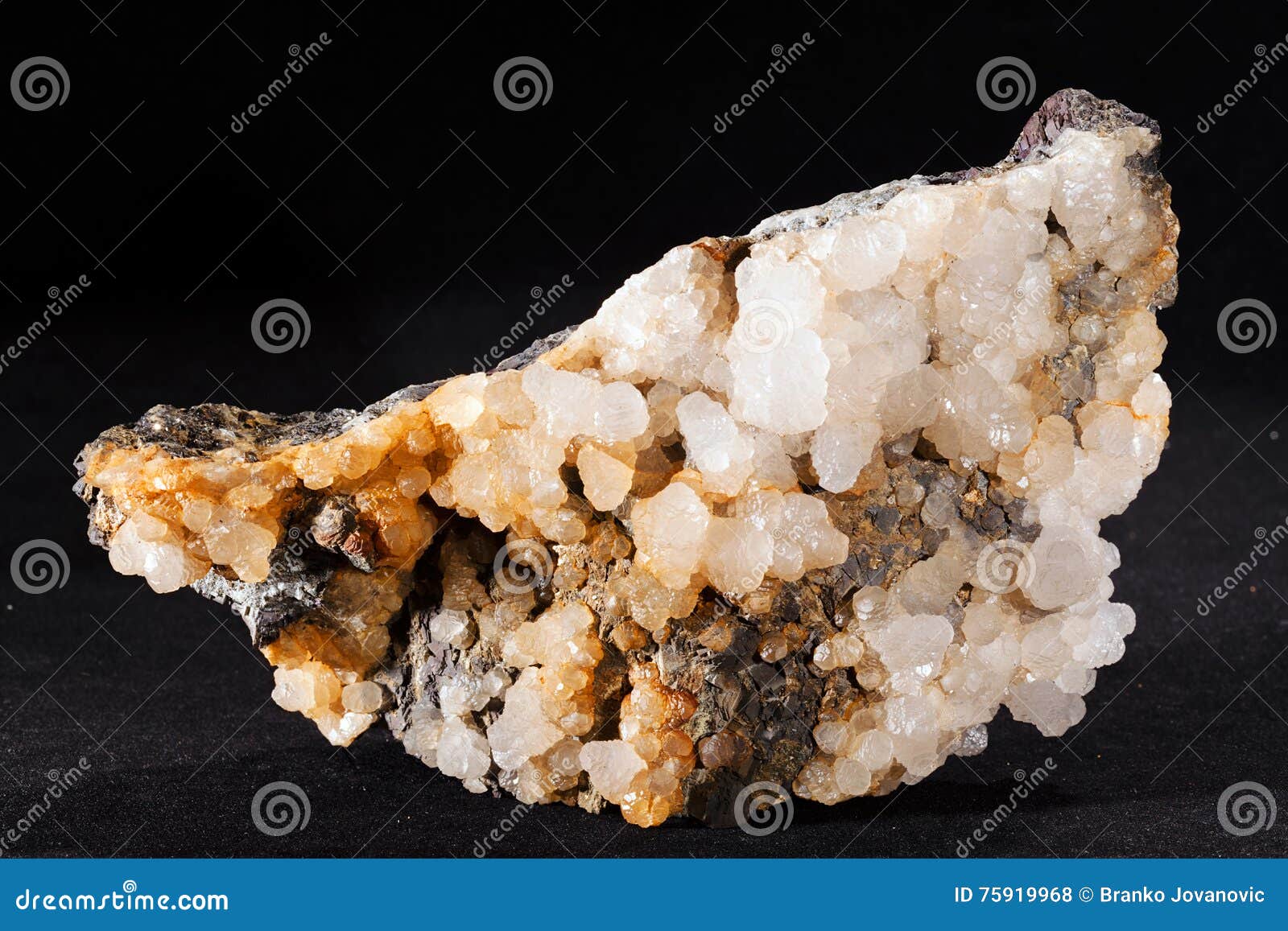 Calcite Mineral from the Group of Carbonate Stock Photo - Image of ...