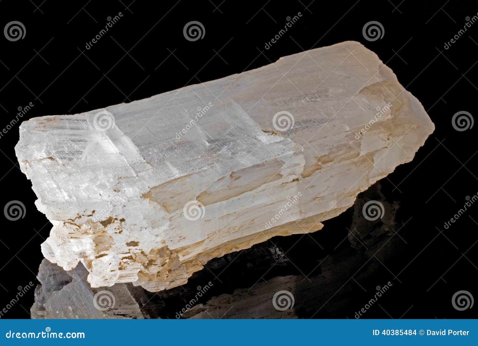 Calcite Mineral Specimen stock photo. Image of clear - 40385484