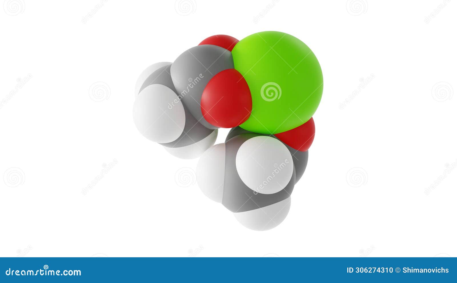 Calcium Acetate Molecule, Preservative E263, Molecular Structure ...