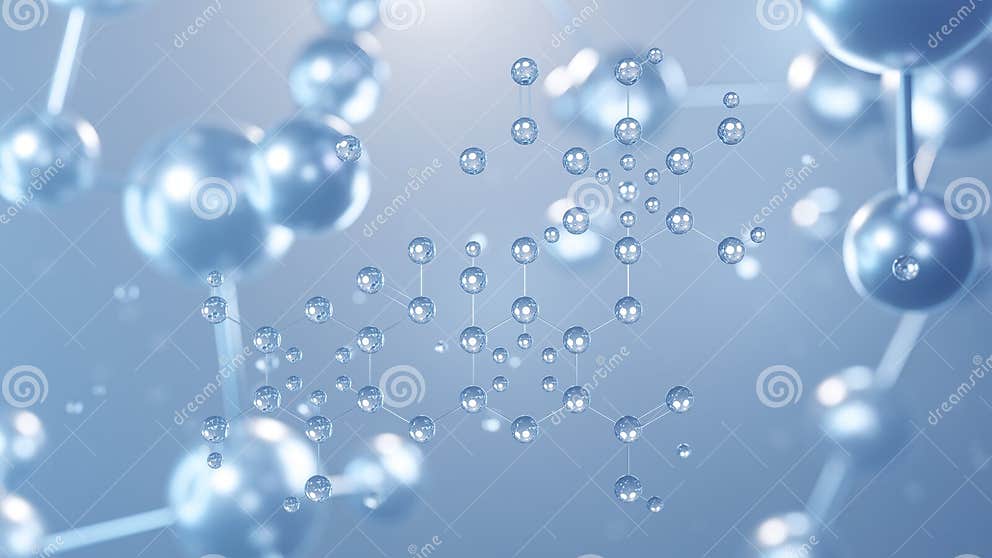 Calcium Alginate Molecular Structure 3d, Flat Model, Antihemorrhagics ...
