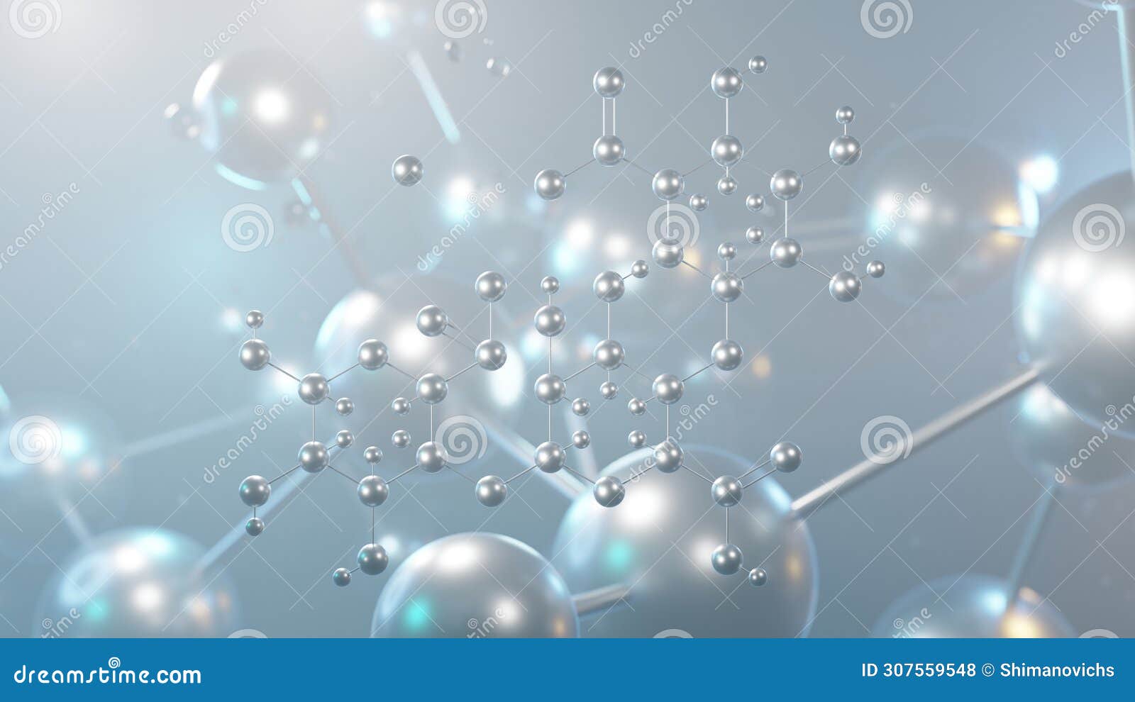 Calcium Alginate Molecular Structure, 3d Model Molecule, Food Additive ...