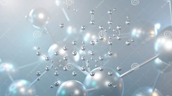 Calcium Alginate Molecular Structure, 3d Model Molecule, Food Additive ...