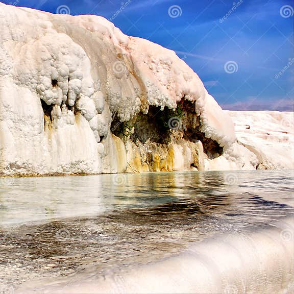 Calcium bath stock image. Image of order, pamukkale, mineral - 5969777