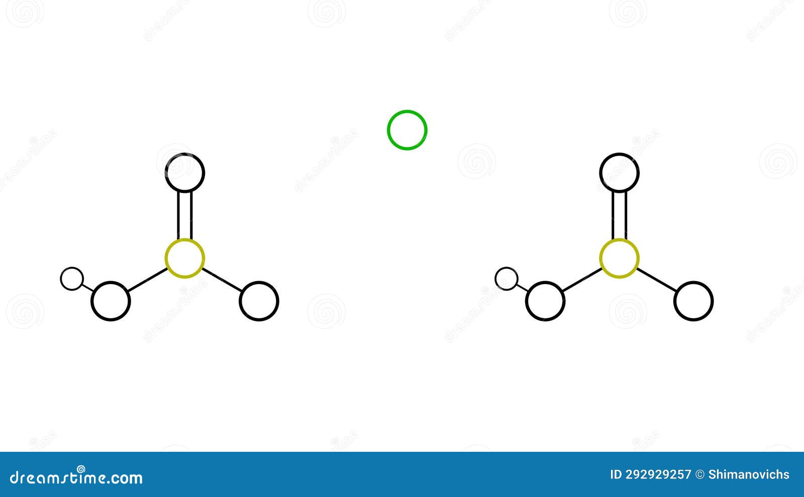 Calcium Bisulfite Molecule, Structural Chemical Formula, Ball-and-stick ...