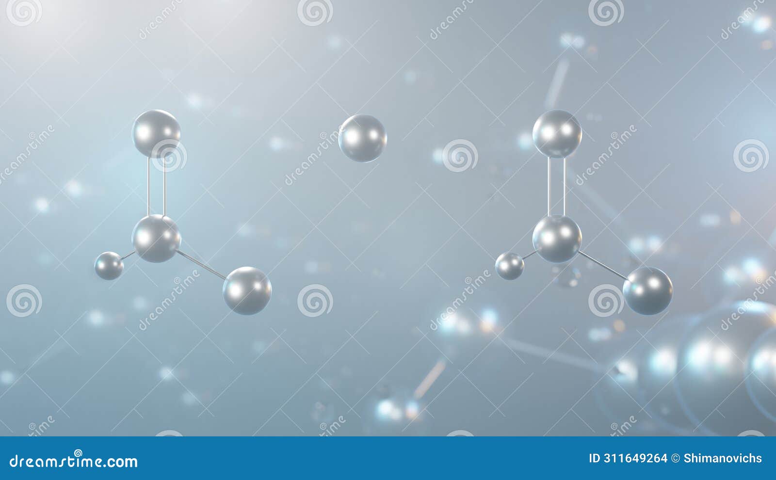 Calcium Formate Molecular Structure, 3d Model Molecule, Animal Feed ...