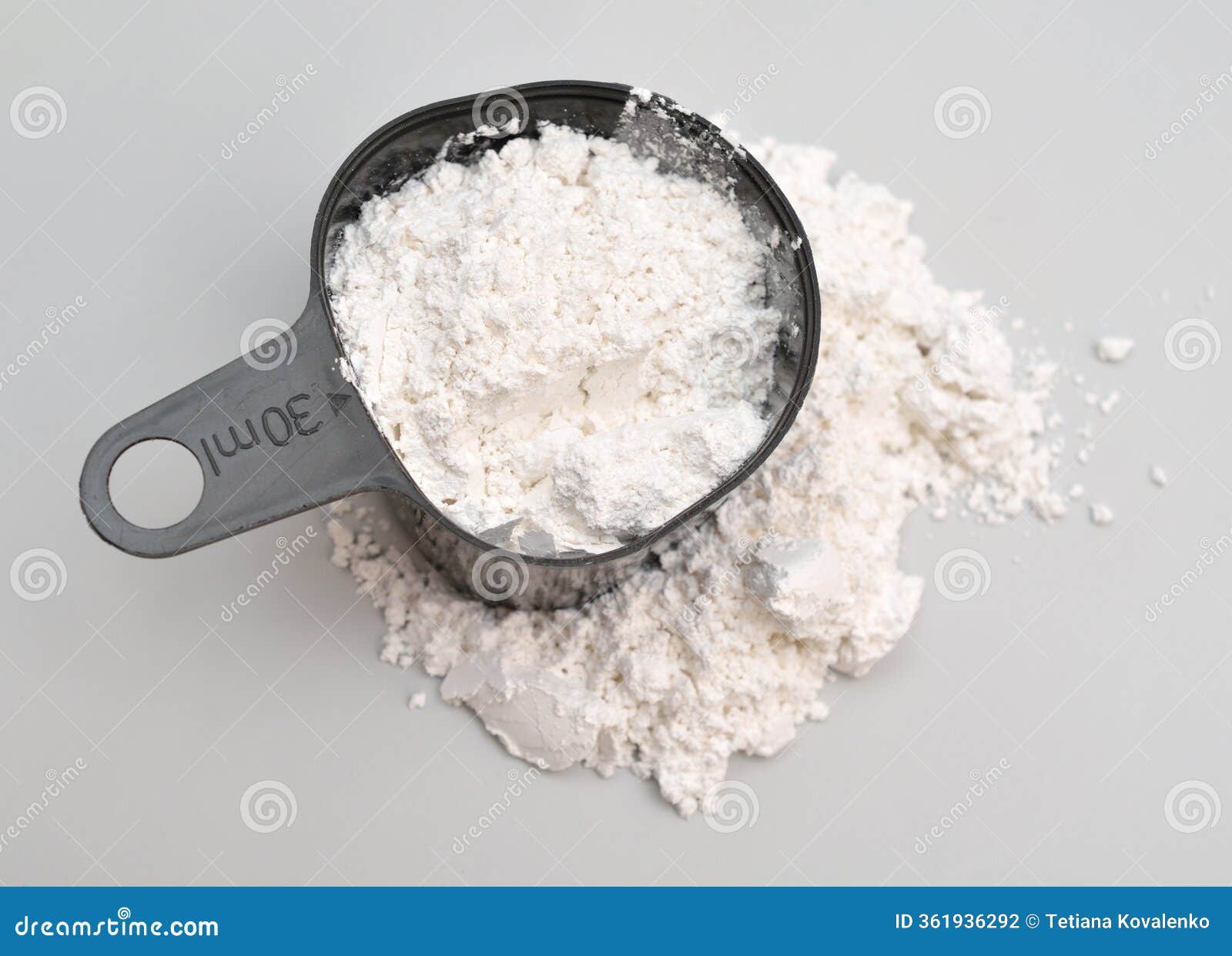 Calcium Hydroxide Also Traditionally Called Slaked Lime. Stock Photo ...