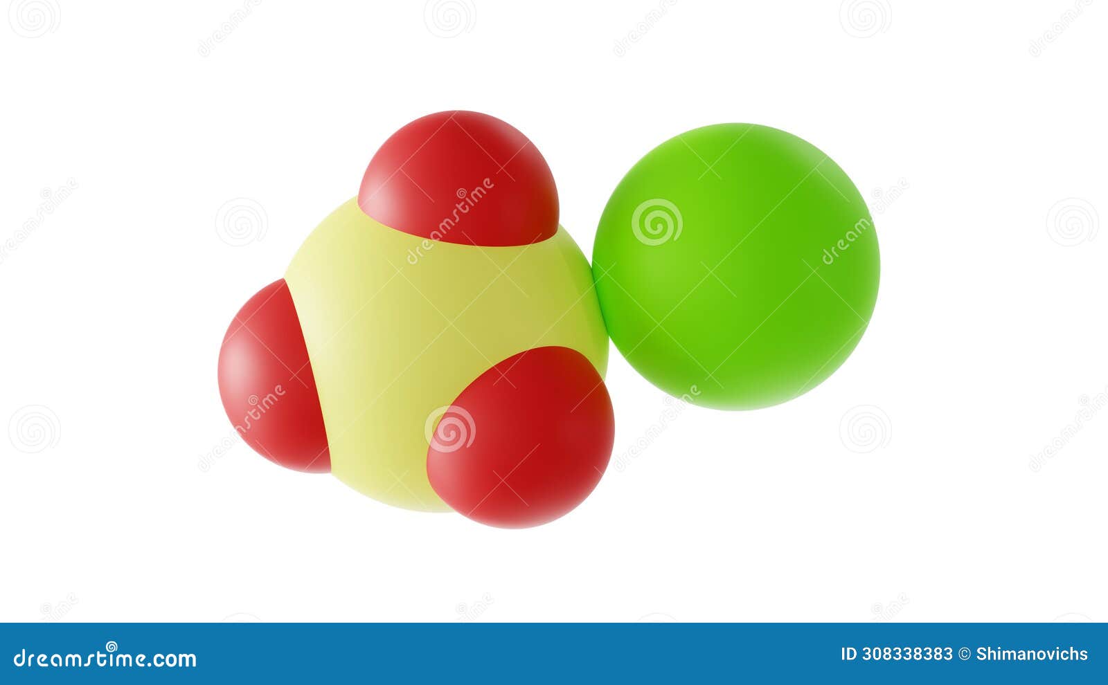 Calcium Sulfite Molecule, Preservative E226, Molecular Structure ...