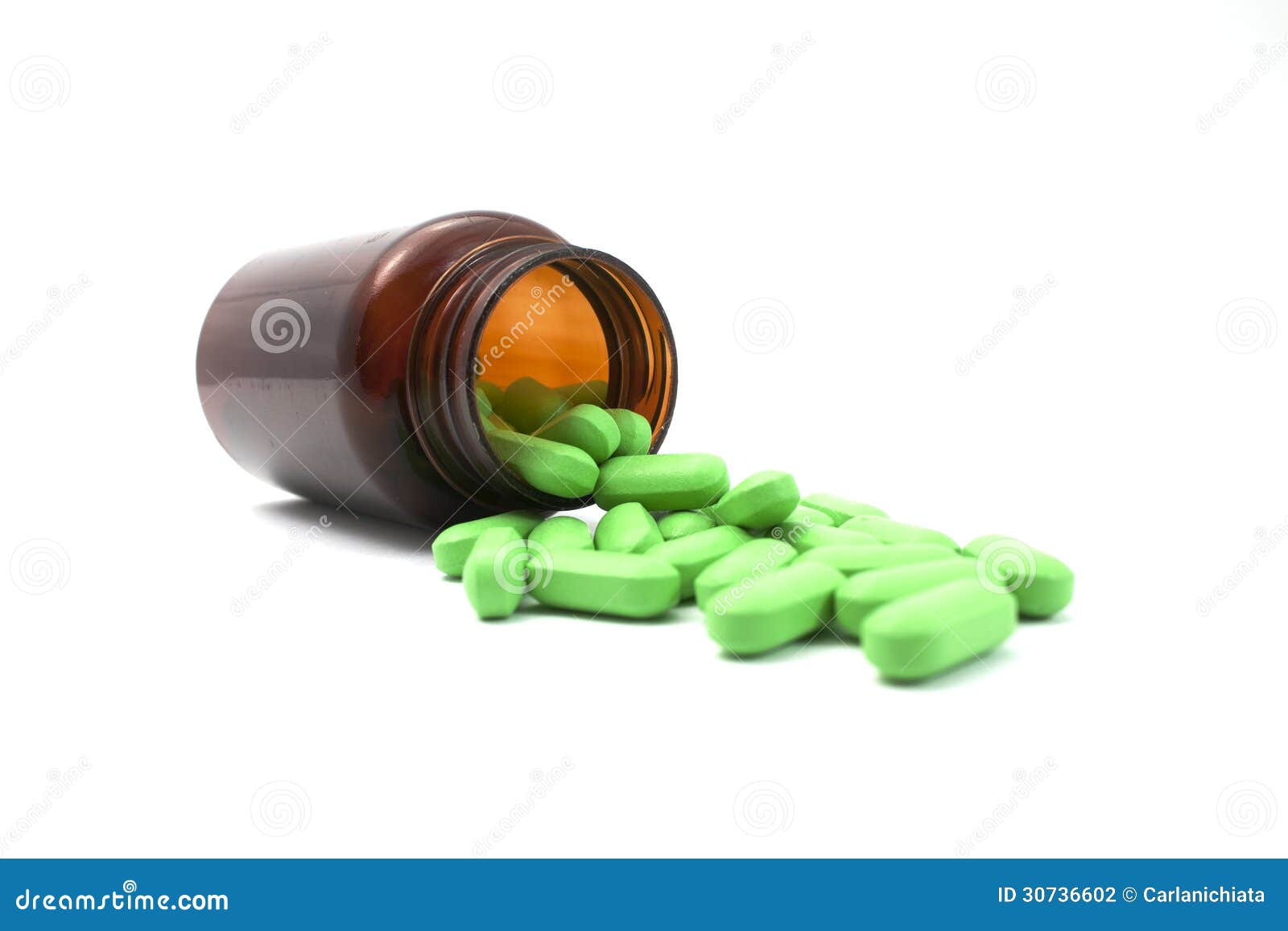 Calcium supplements stock photo. Image of container, concept - 30736602