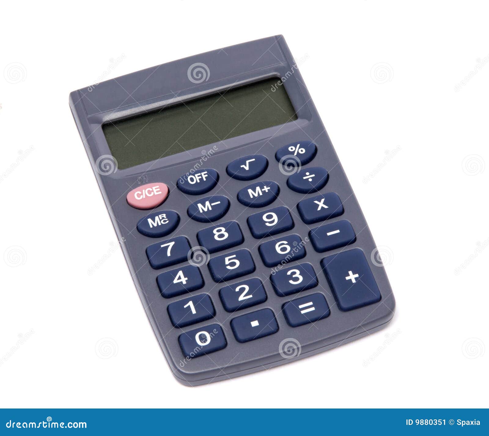 Calcolatore immagine stock. Immagine di finanza, potenza - 9880351