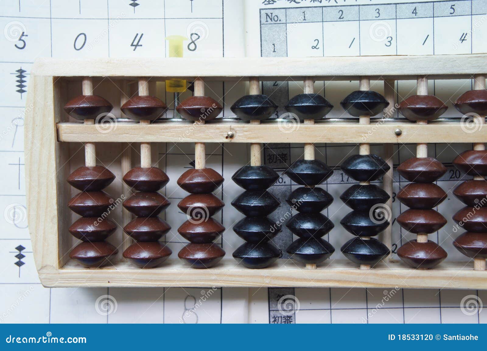 Calcul mental d'abaque photo stock. Image du calcul, apprenez - 18533120