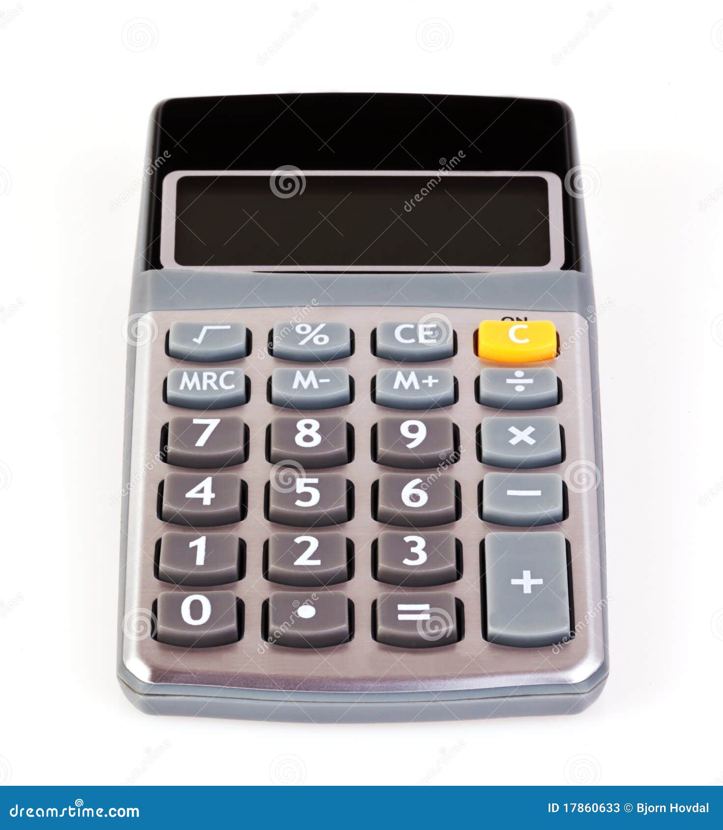 Calculadora imagem de stock. Imagem de chaves, tecnologia - 17860633