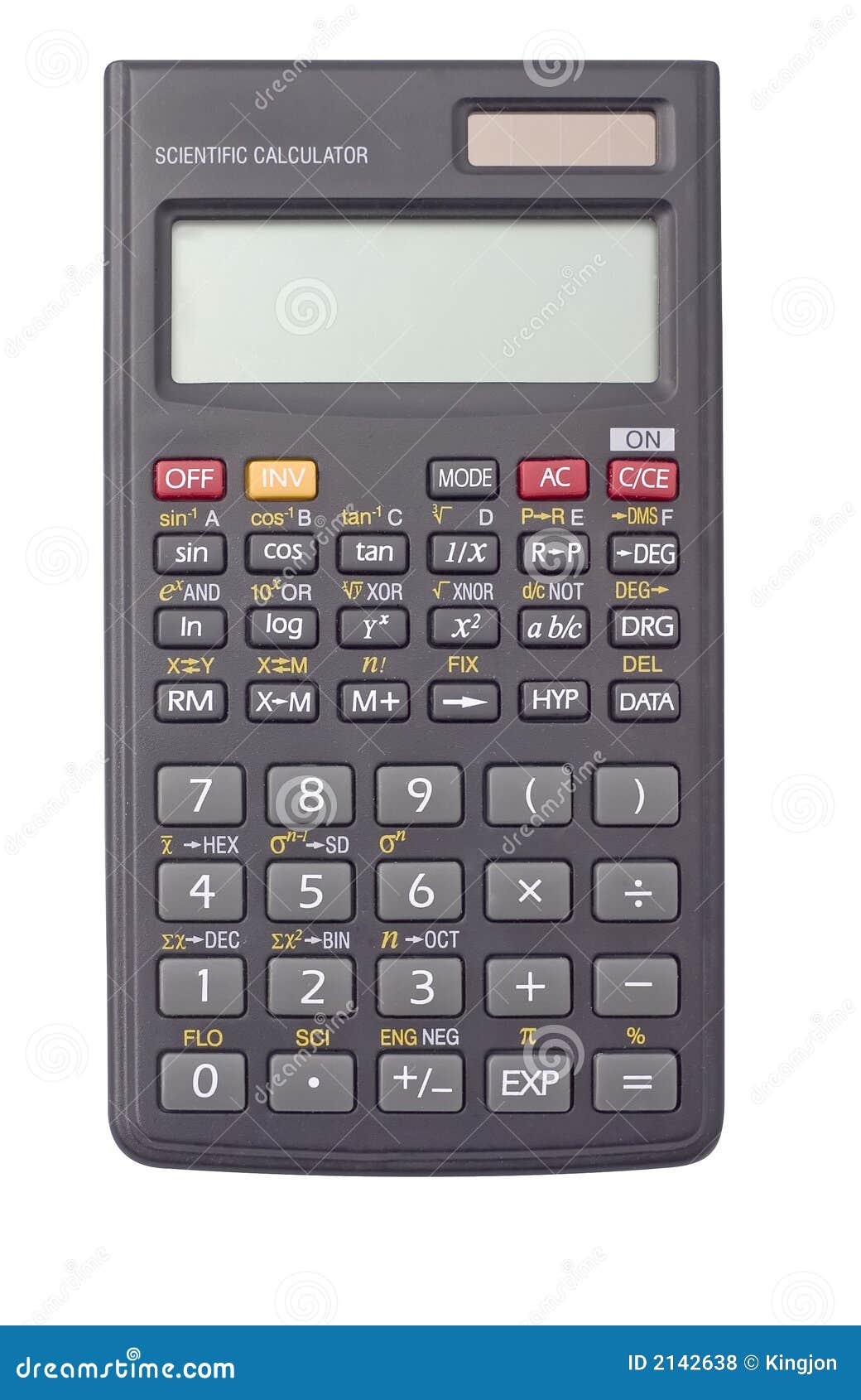 Calculadora científica foto de archivo. Imagen de reste - 2142638