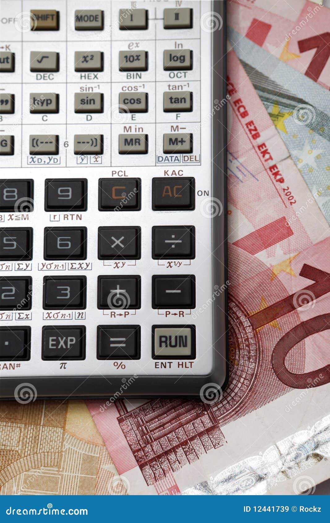 Calculate and count money stock image. Image of home - 12441739