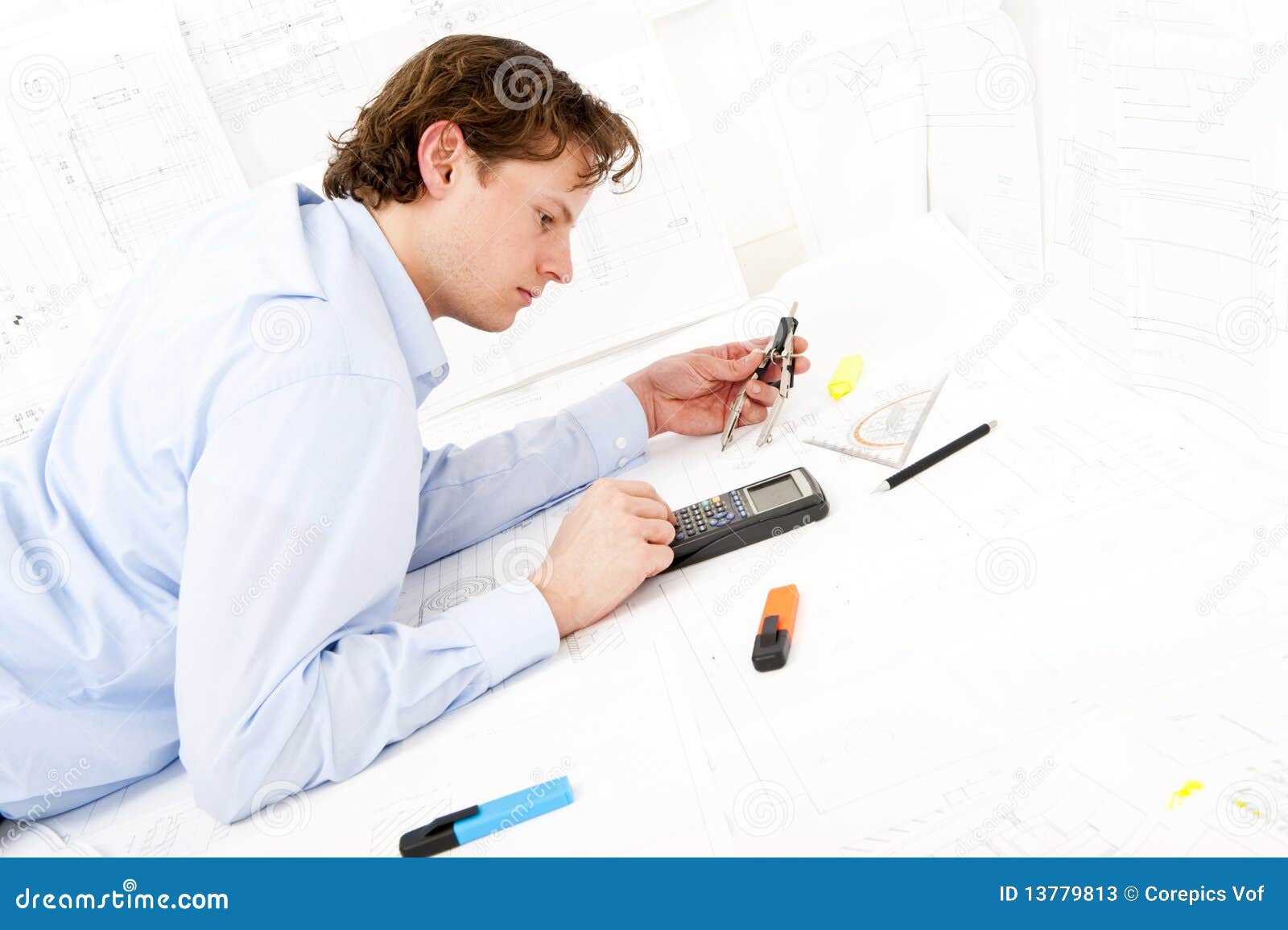 Calculating stock image. Image of covered, designer, prints - 13779813