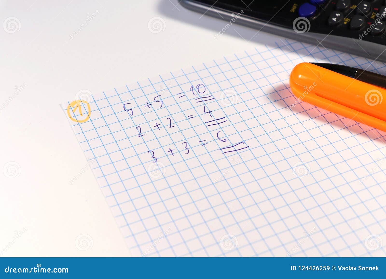 A Calculating with Calculator Many Difficult Examples for Math Lesson ...