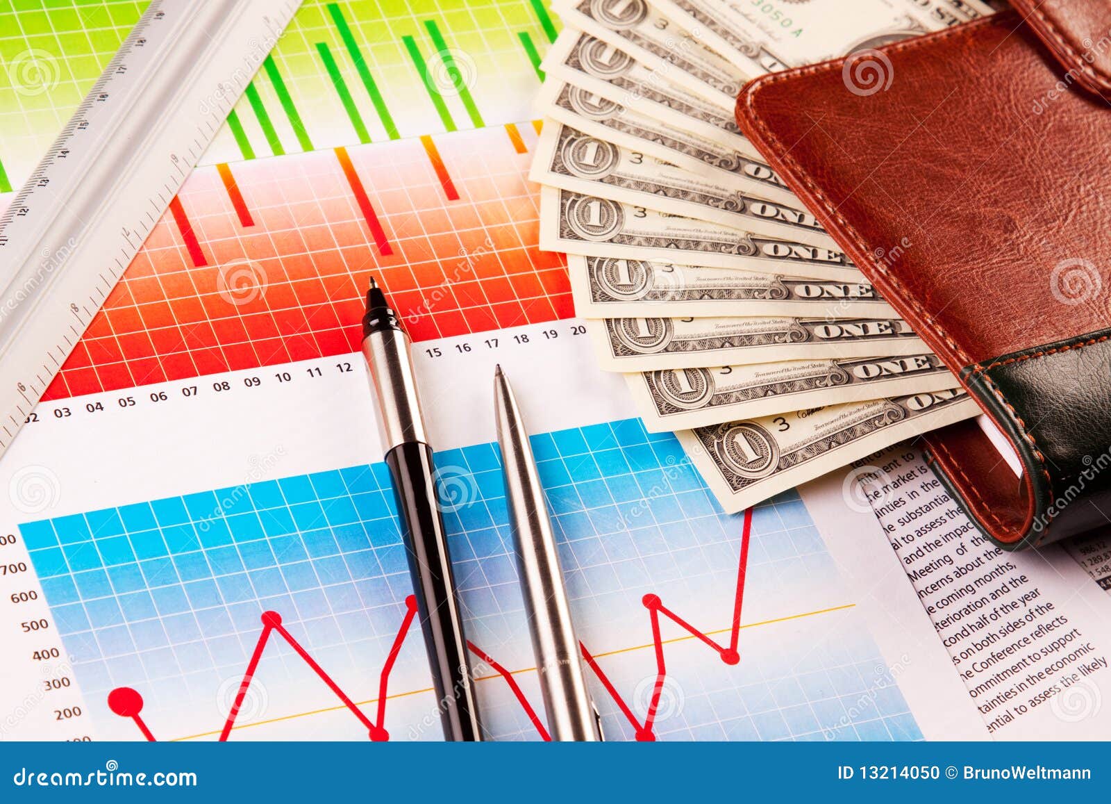 Calculating expenses stock photo. Image of ballpoint - 13214050