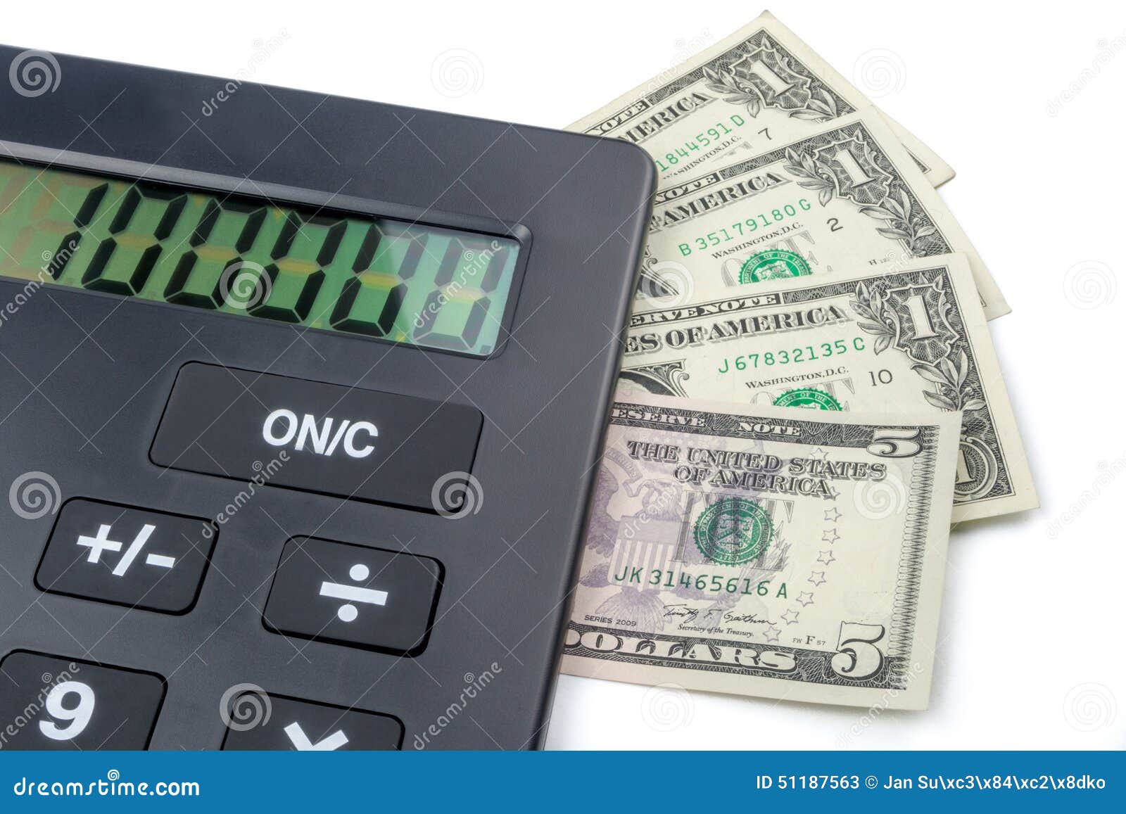 Calculating Future Numbers in Business Stock Image - Image of office ...