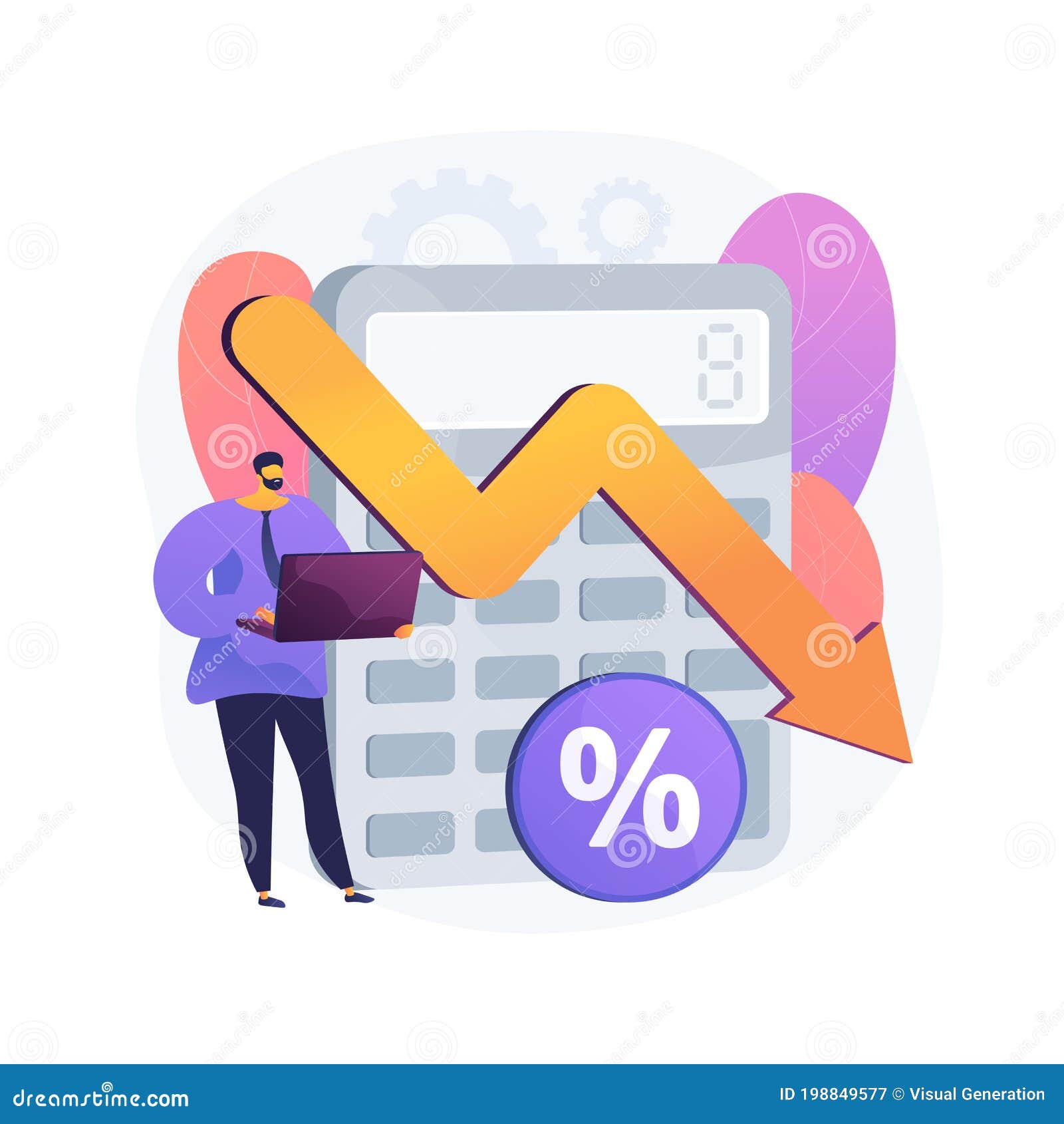 Calculating Loss Abstract Concept Vector Illustration. Stock Vector ... Calculating Loss Abstract Concept Vector Illustration. Stock Vector ...