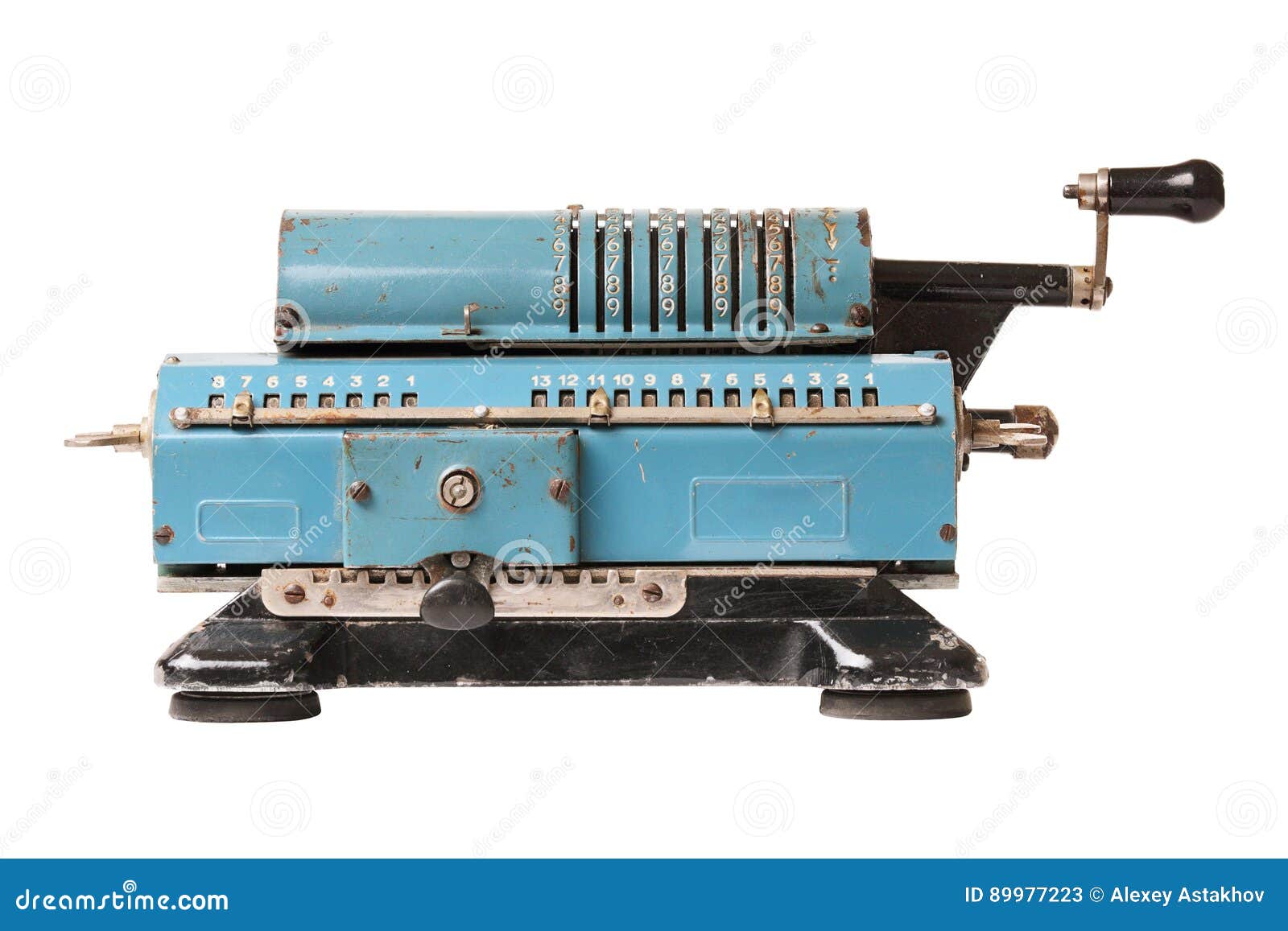 Old Calculating Machine Royalty-Free Stock Photography | CartoonDealer ...