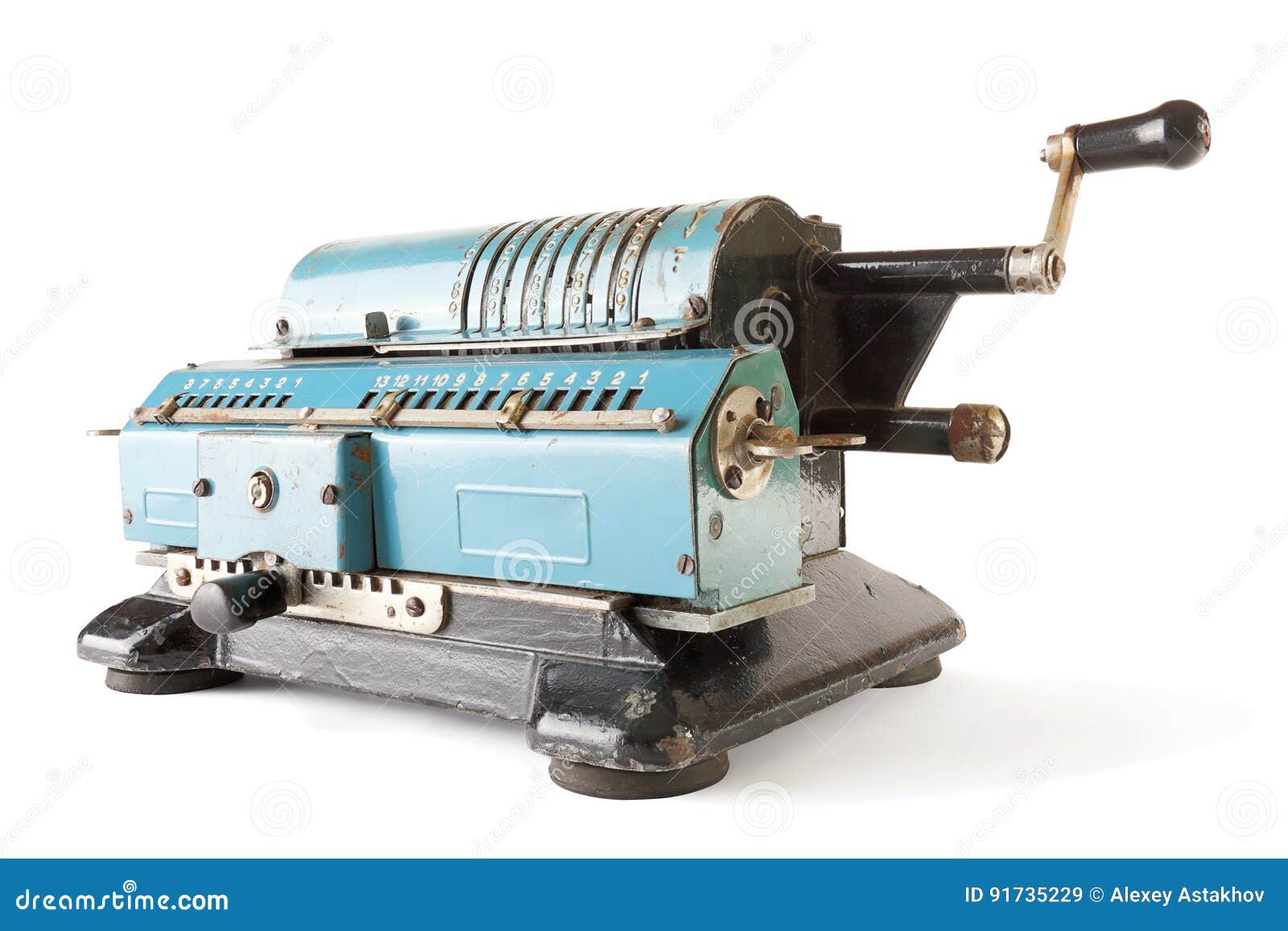 Calculating Machine Royalty-Free Stock Image | CartoonDealer.com #22846036