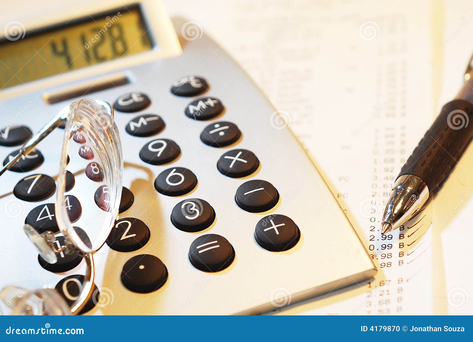 Calculating numbers 02. stock photo. Image of glasses - 4179870 Calculating numbers 02. stock photo. Image of glasses - 4179870