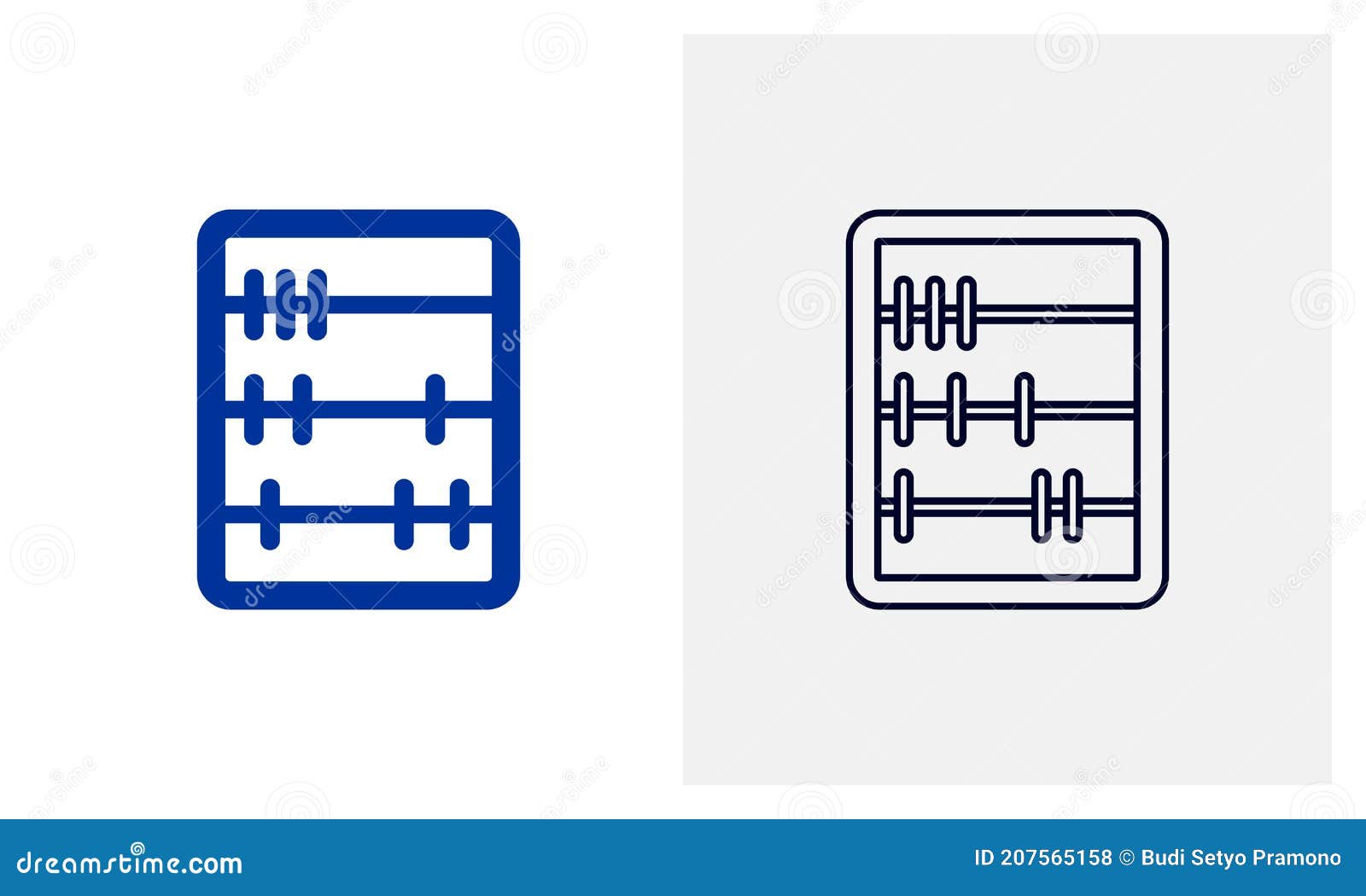 Calculating Tool Icon Logo Vector Template, Education Icon Concepts ...