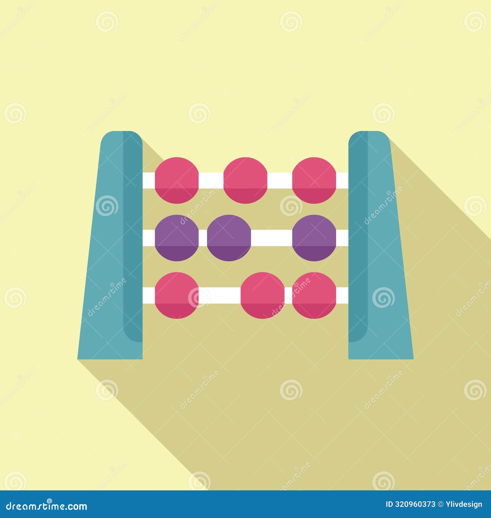 Calculating Using an Abacus Tool Stock Vector - Illustration of mental ...