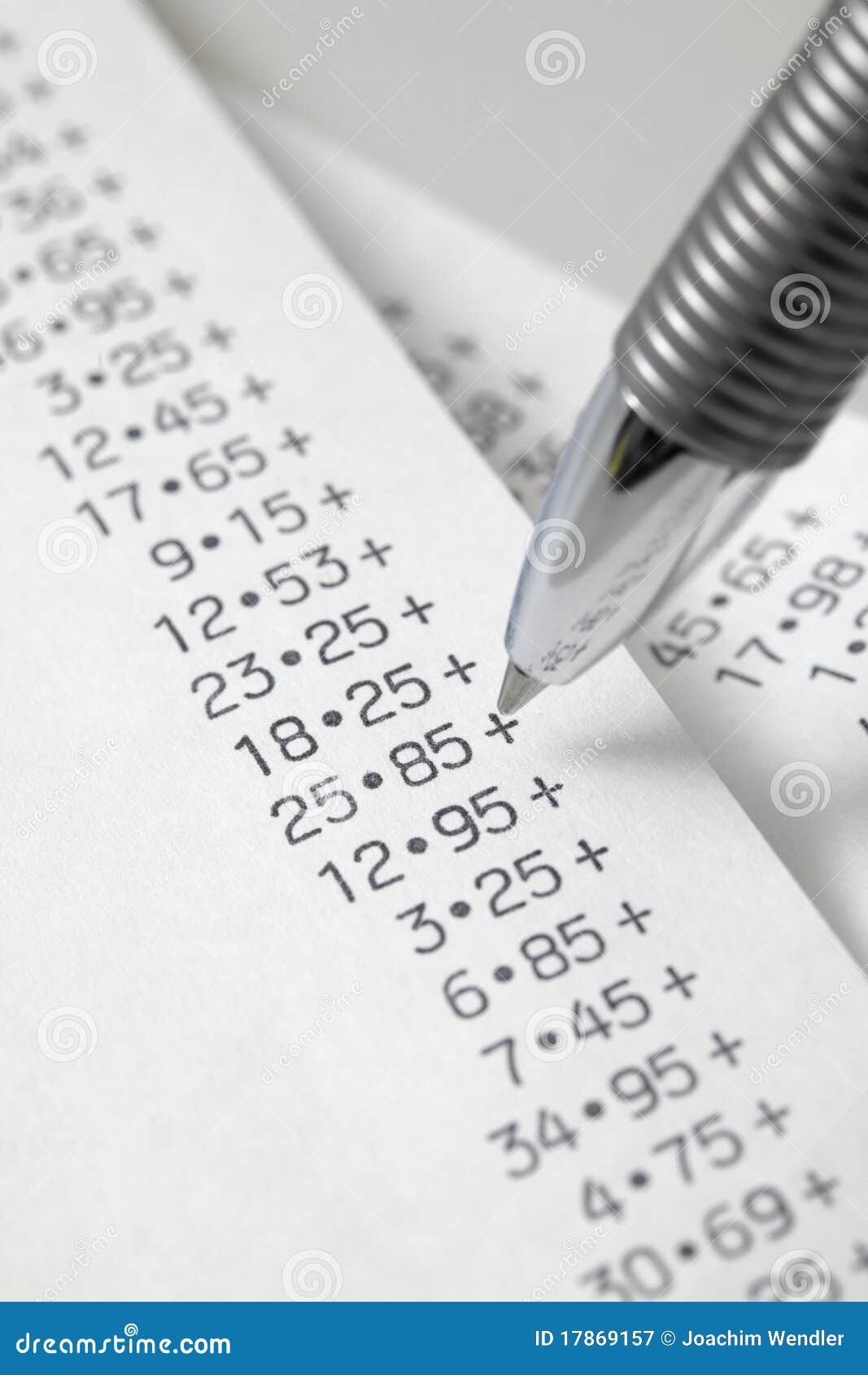 Calculation stock image. Image of concept, counting, paper - 17869157